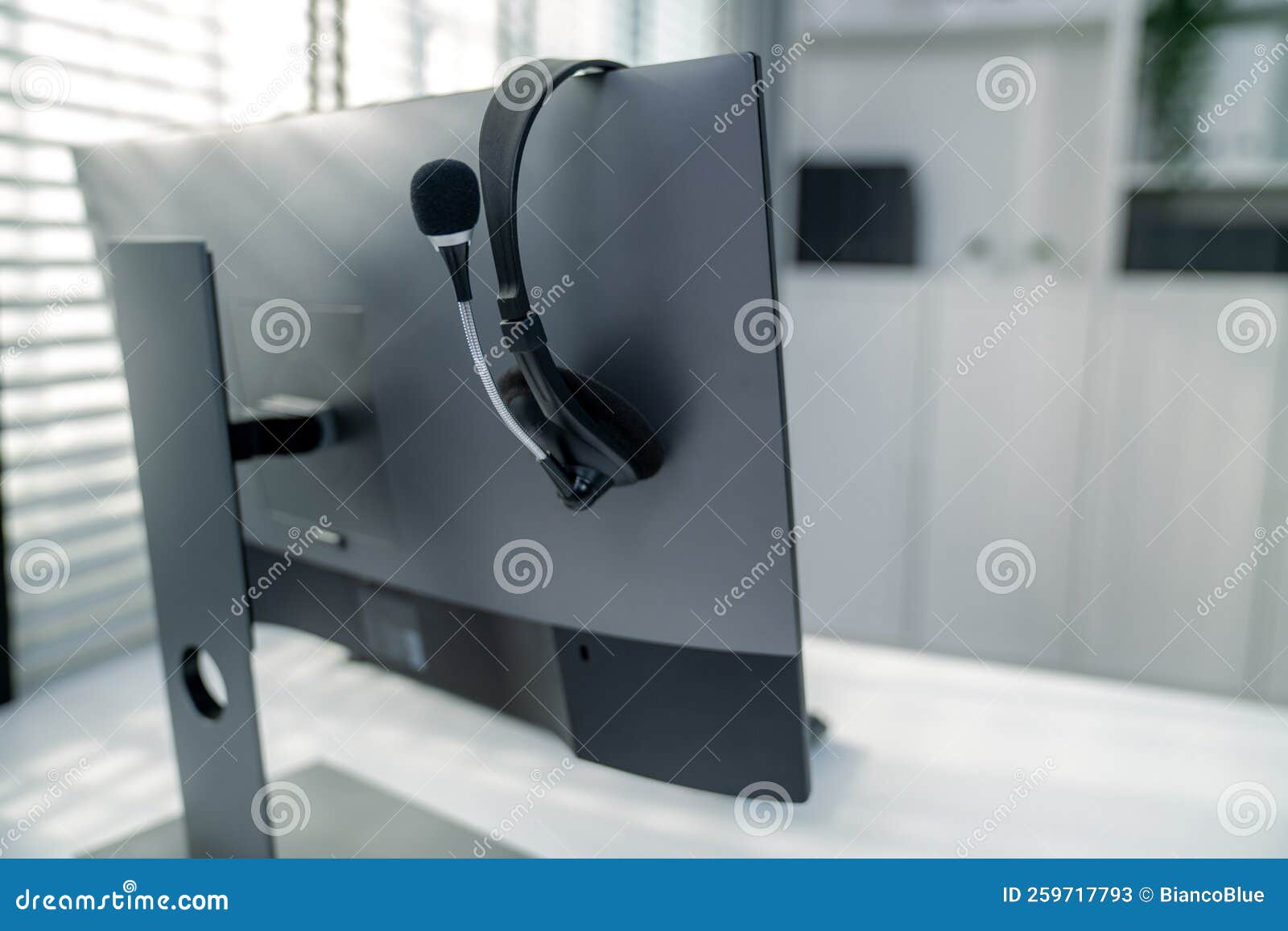 Essential Equipment Concept for Competent Online Operators. Stock Image ...
