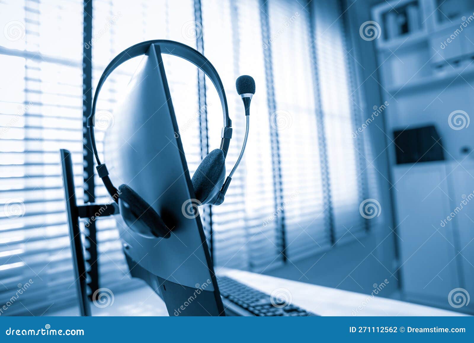 Essential Equipment Concept for Competent Online Operators. Stock ...