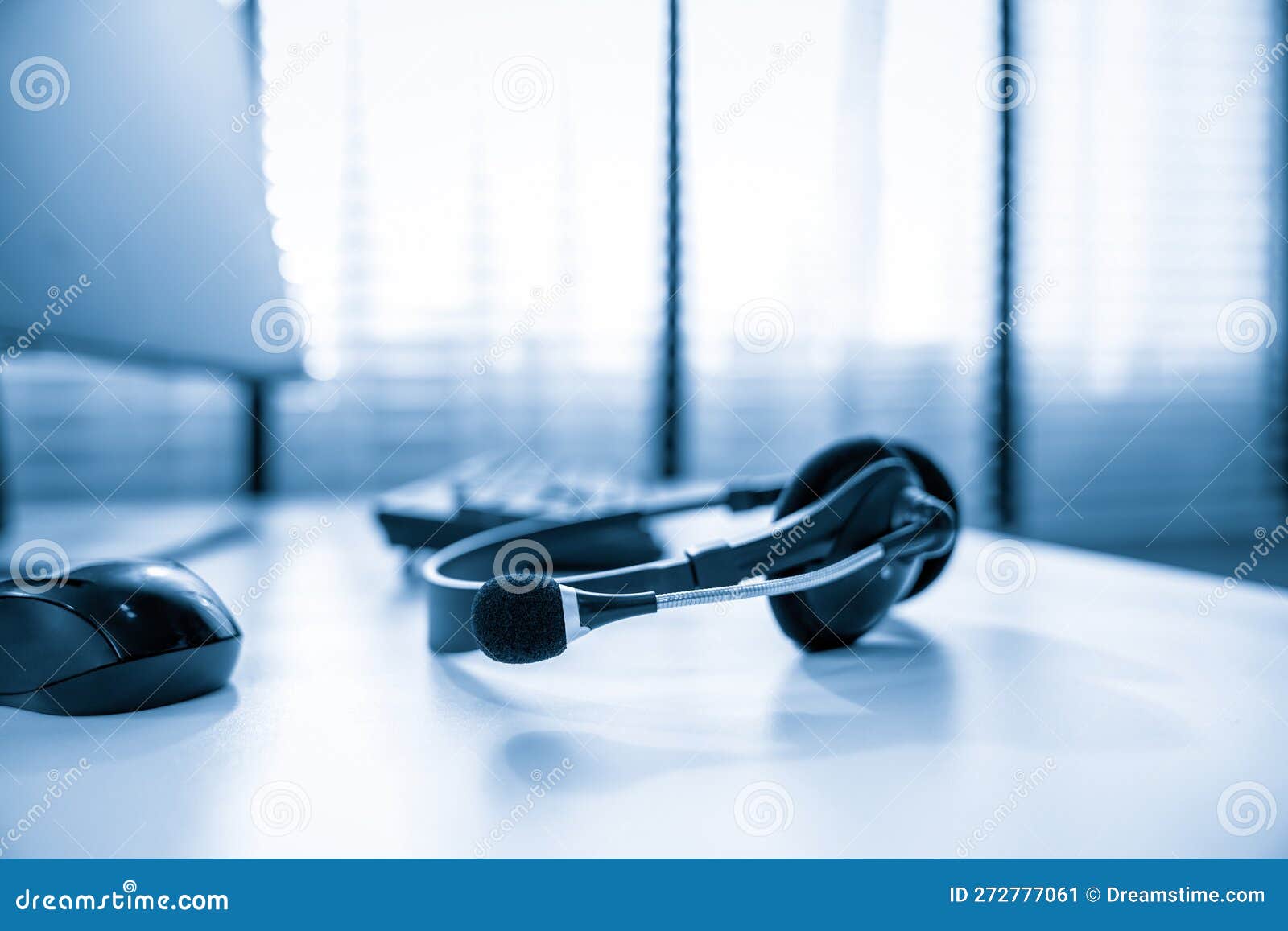 Essential Equipment Concept for Competent Online Operators. Stock Image ...