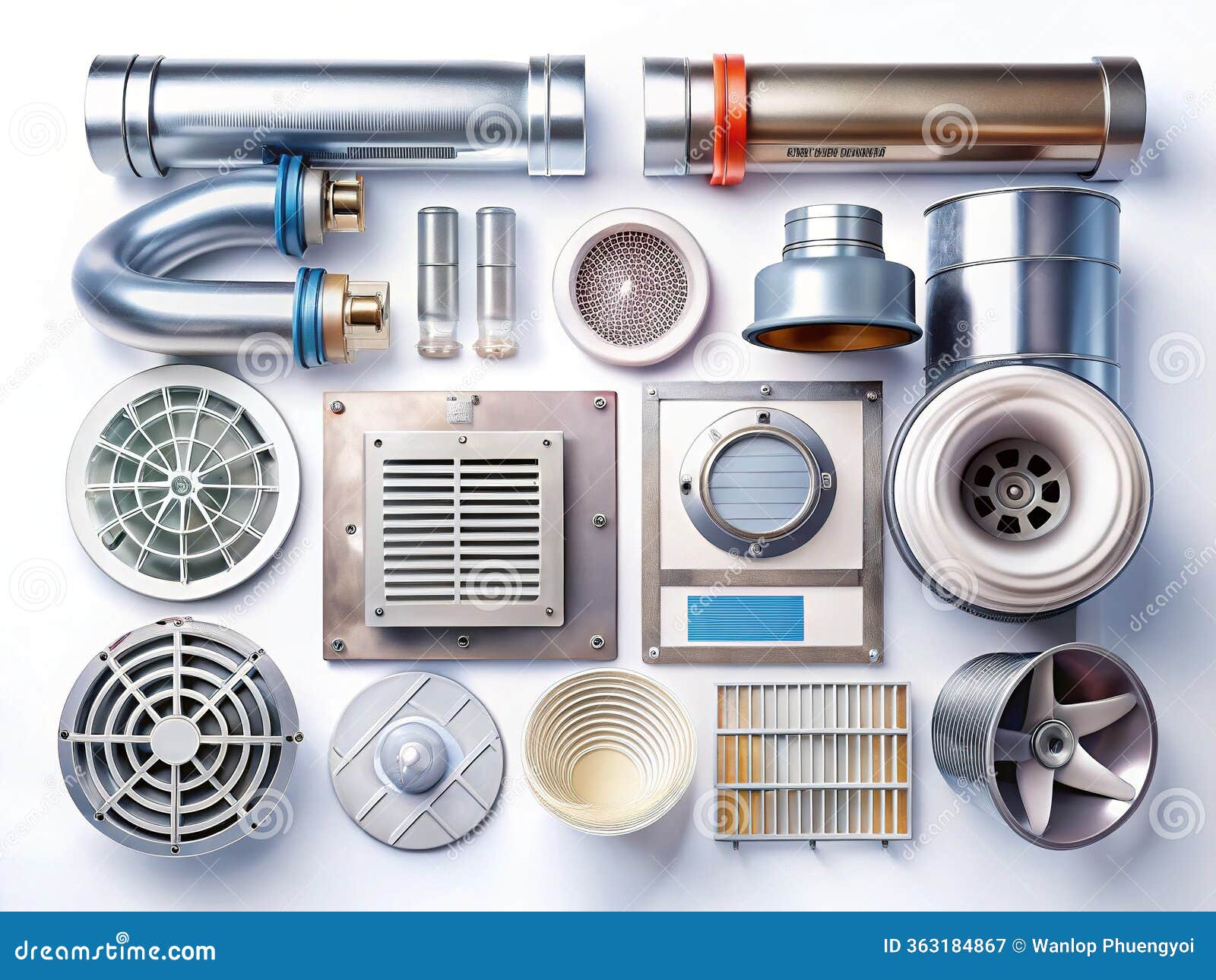 Essential Home Ventilation System Components Ductwork Vents And Grilles For Optimal Airflow And ...