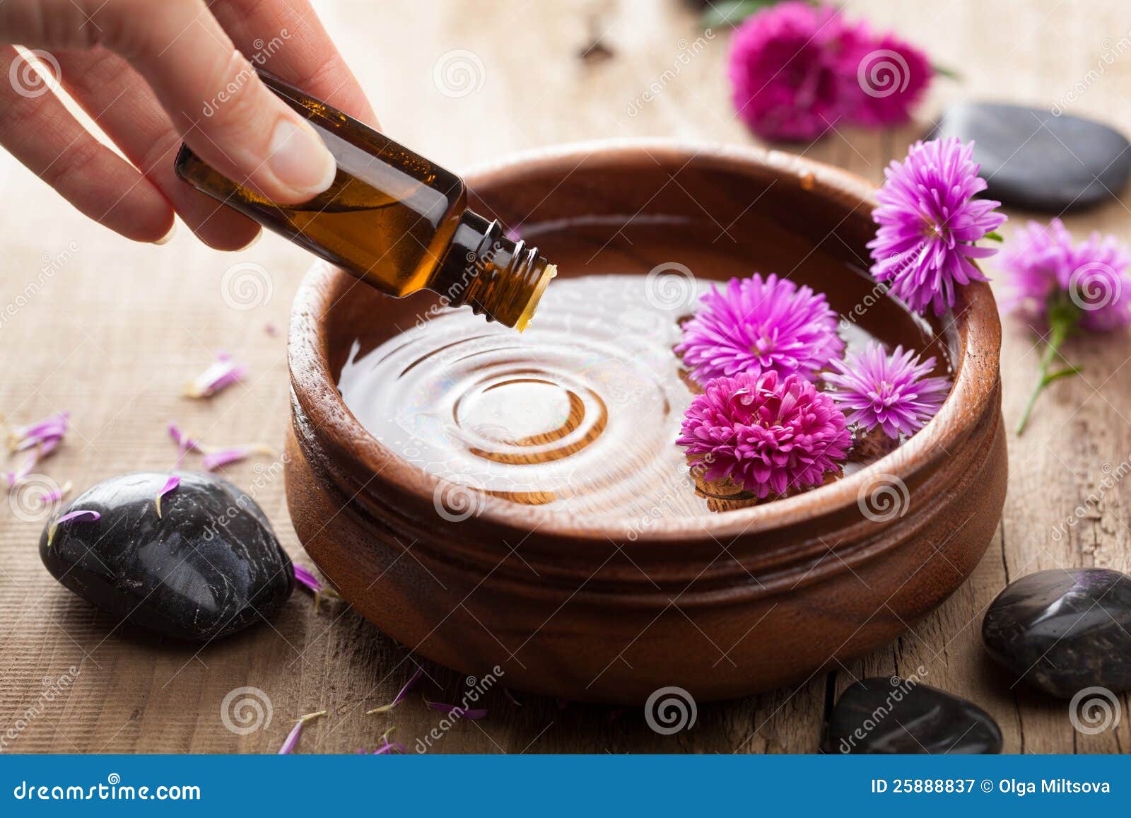Essential Oil for Aromatherapy Stock Image - Image of plant, fresh ...