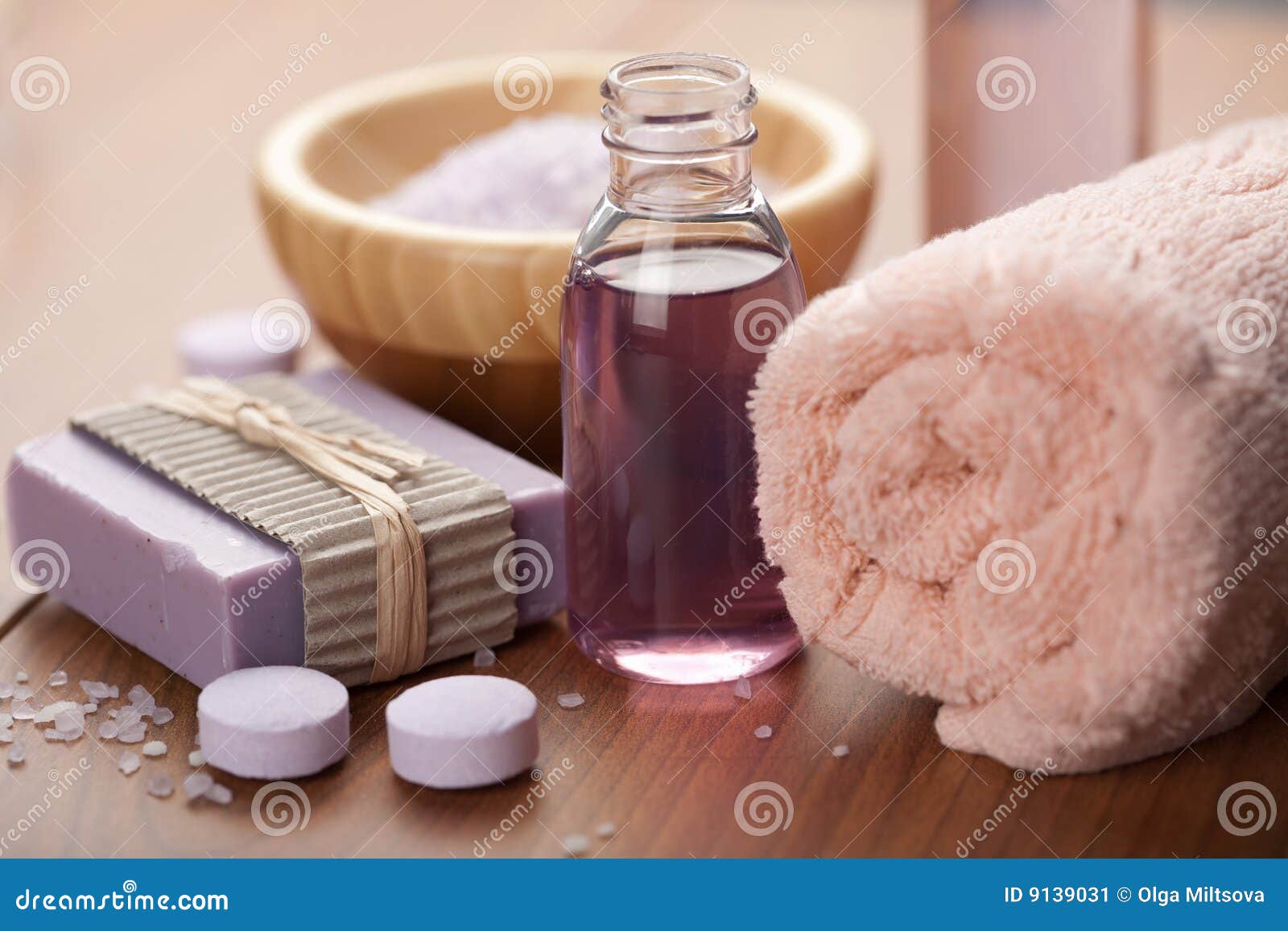 Essential Oil and Herbal Soap. Spa and Body Care Stock Image - Image of ...