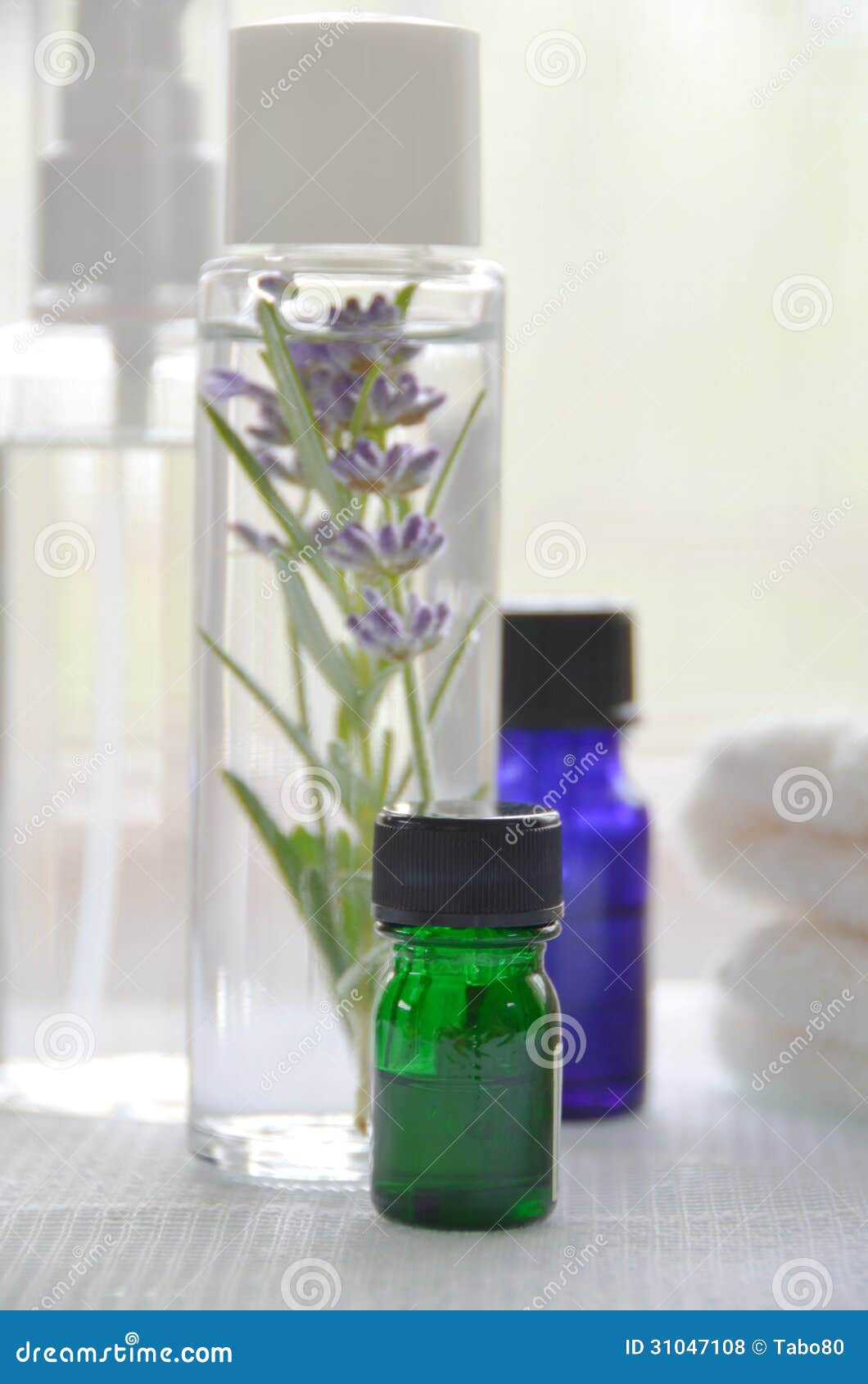 Essential Oils and Natural Cosmetics Stock Photo - Image of bottle ...
