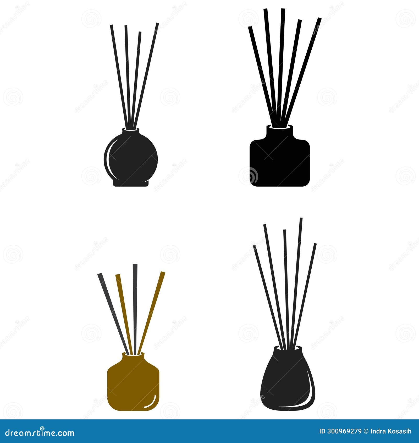 Essential Perfume Logo Vector Icon Illustration Stock Vector ...