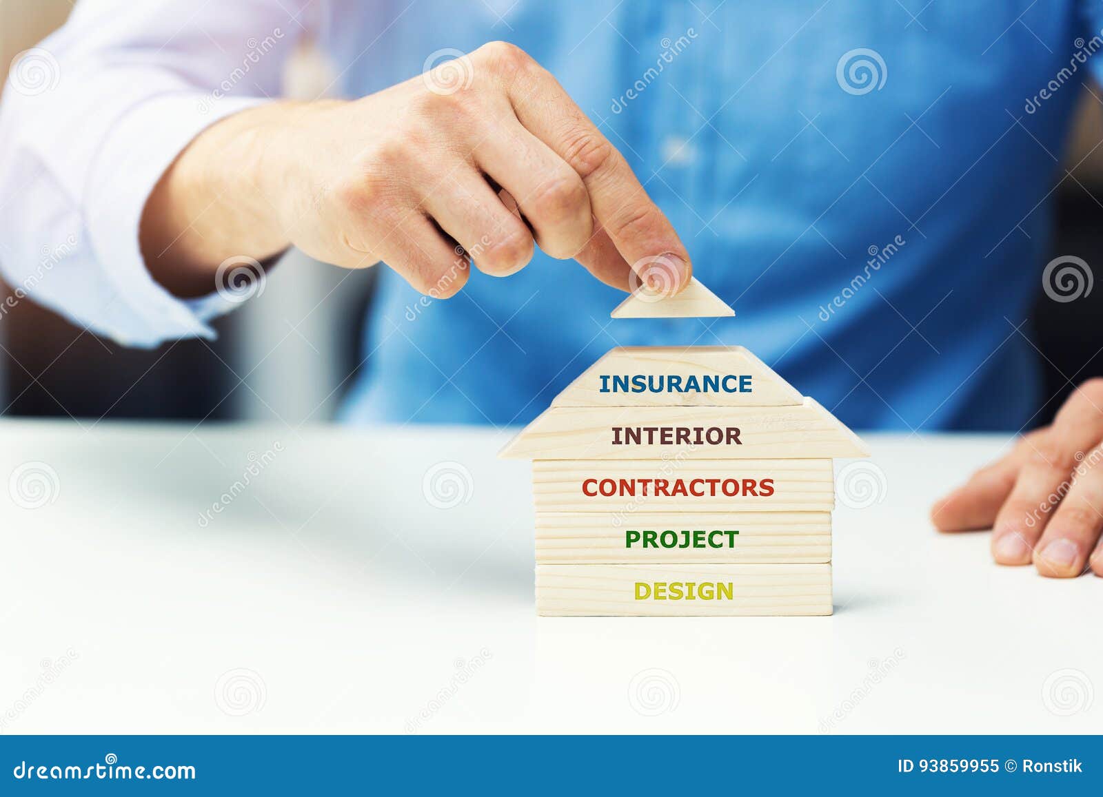 Essential Steps in the Construction Phase of New House Project Stock ...