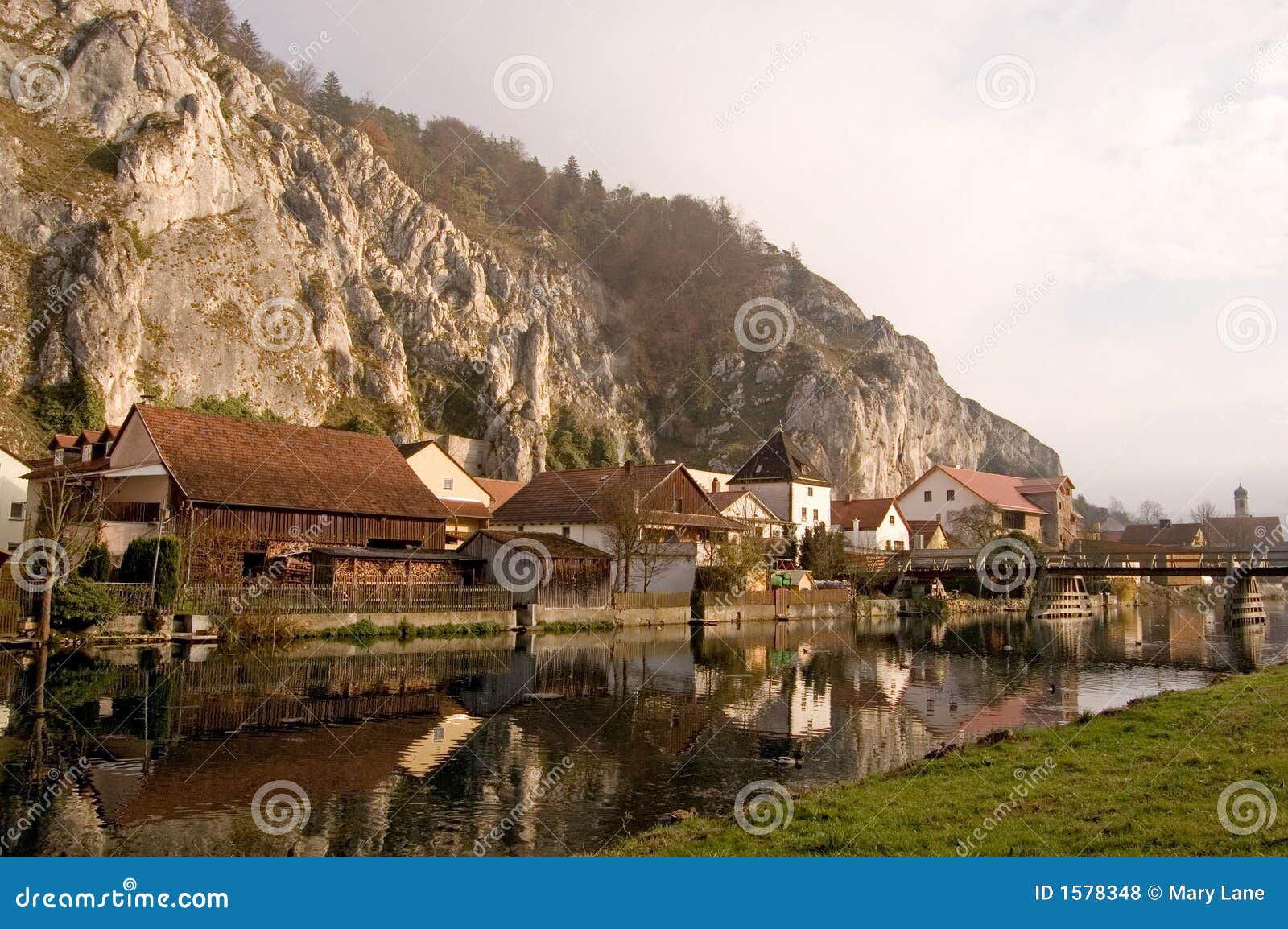 Essing stock photo. Image of landmark, house, traditional - 1578348
