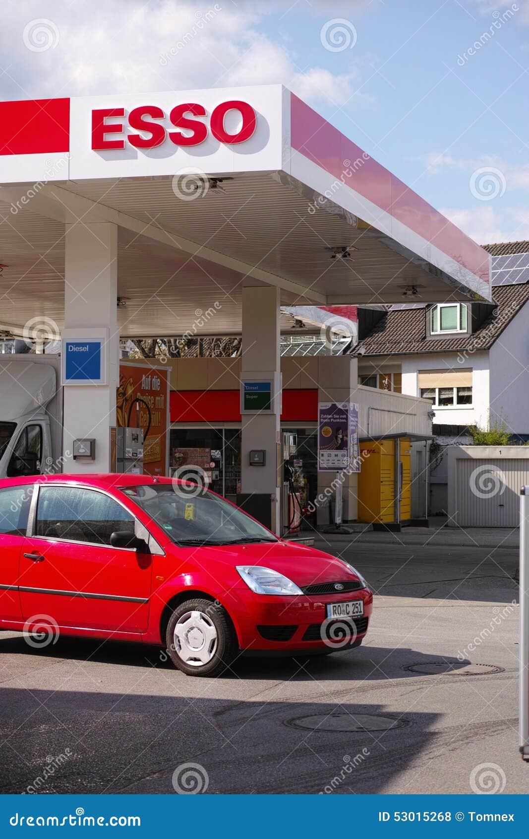 Esso editorial stock photo. Image of esso, space, copy - 53015268