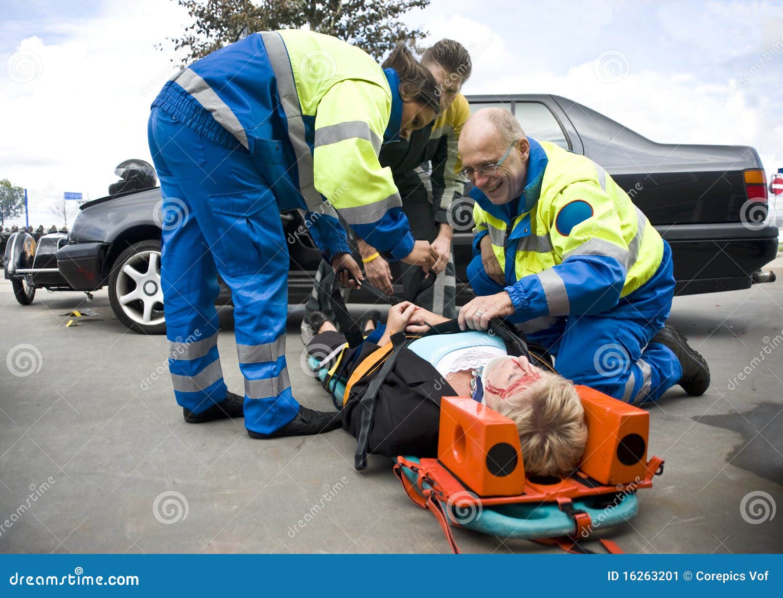 Estabilizador De Un Paciente Imagen de archivo - Imagen de médico ...