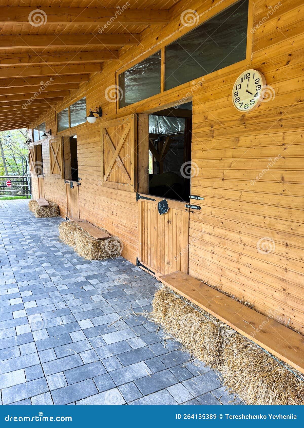 Establo imagen de archivo. Imagen de estable, blanco - 264135389