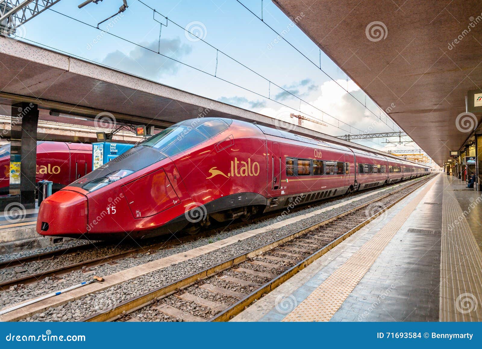 Estación de Roma Termini imagen de archivo editorial. Imagen de ...