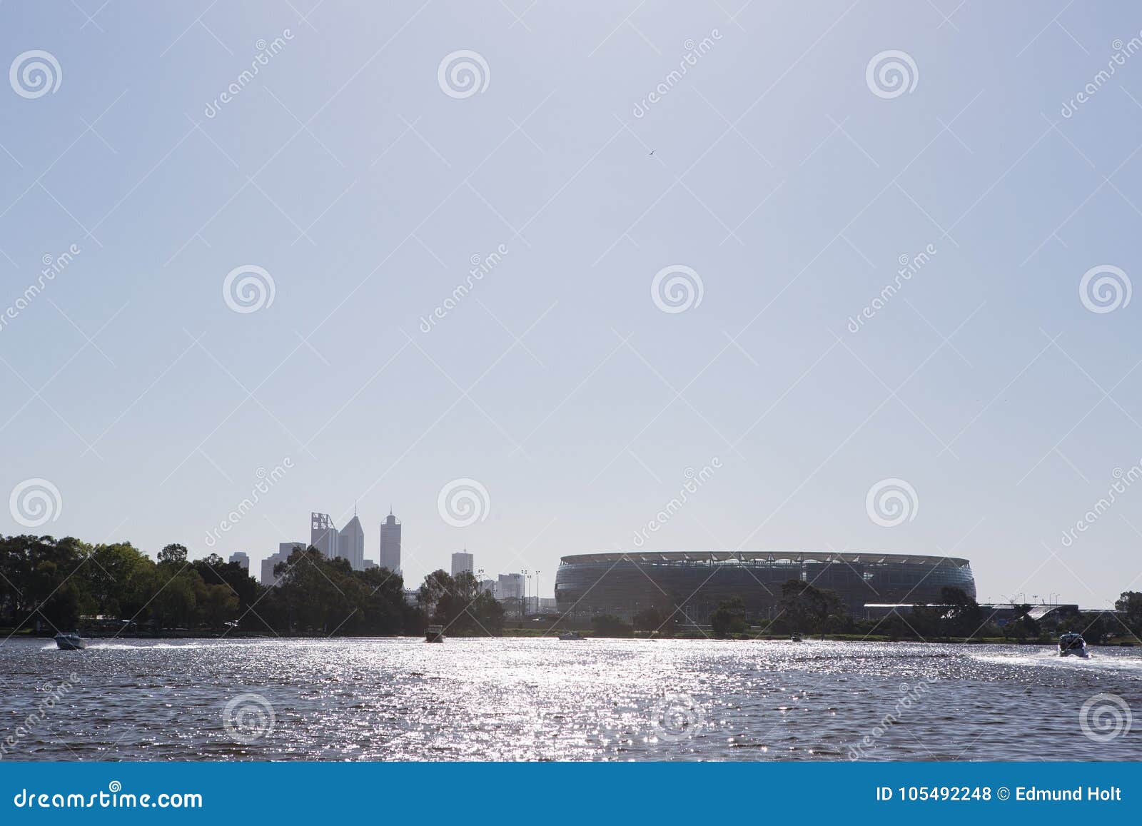 Estadio De Los Deportes De Perth, Australia Occidental Foto de archivo ...
