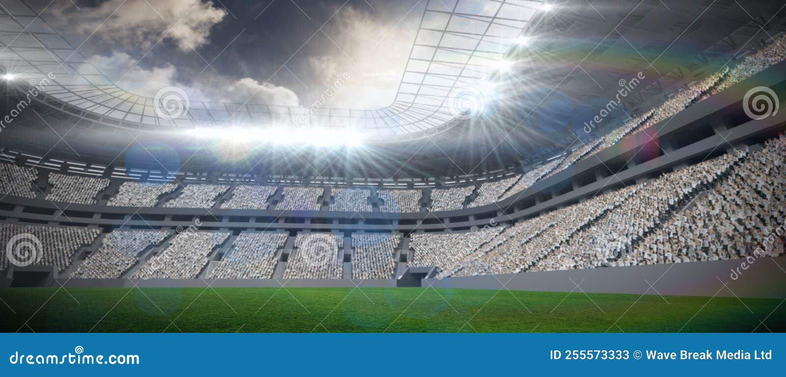 Estadio de rugby imagen de archivo. Imagen de estadio - 255573333