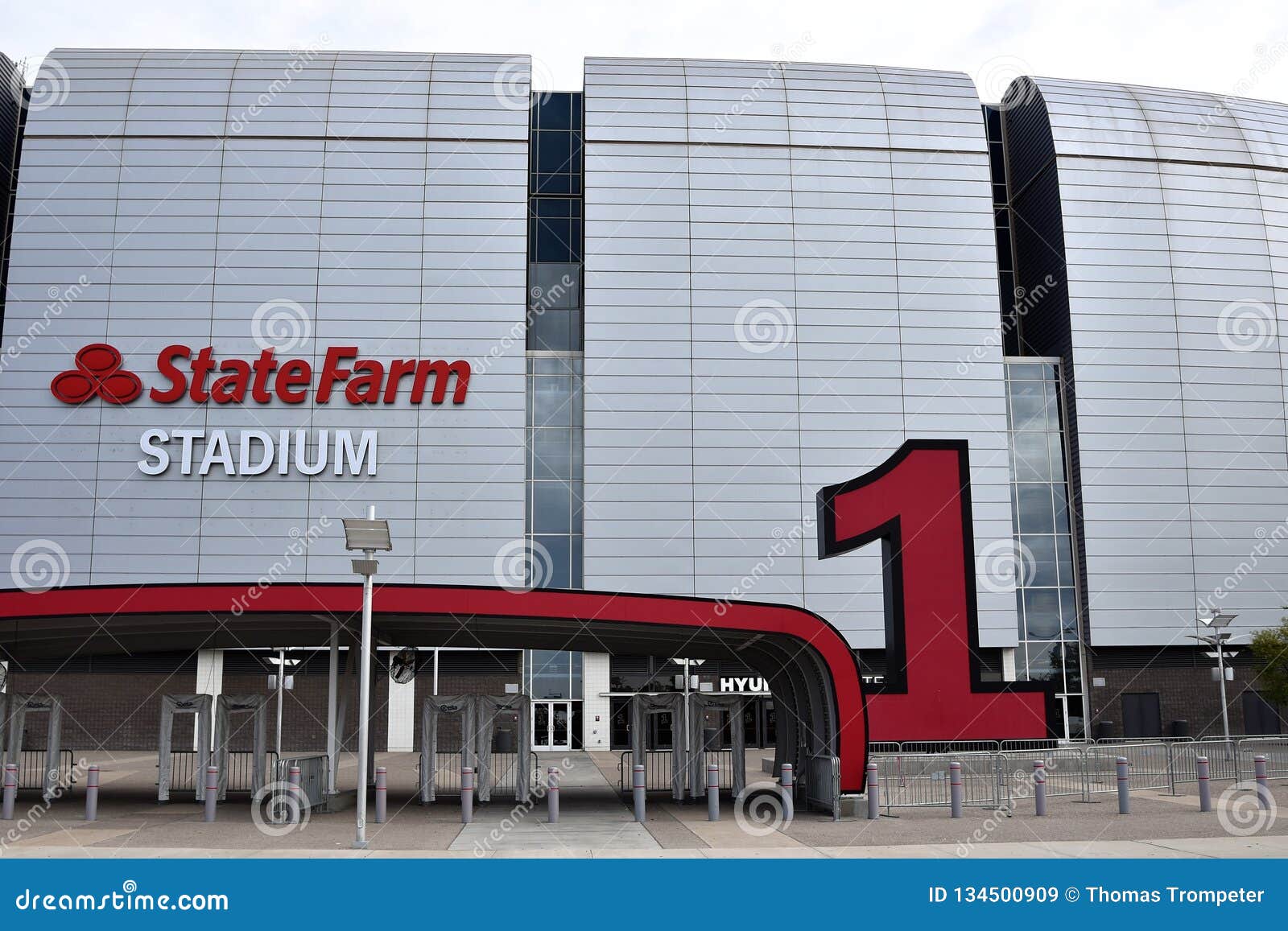 Estadio De State Farm En Glendale Arizona Imagen de archivo editorial ...