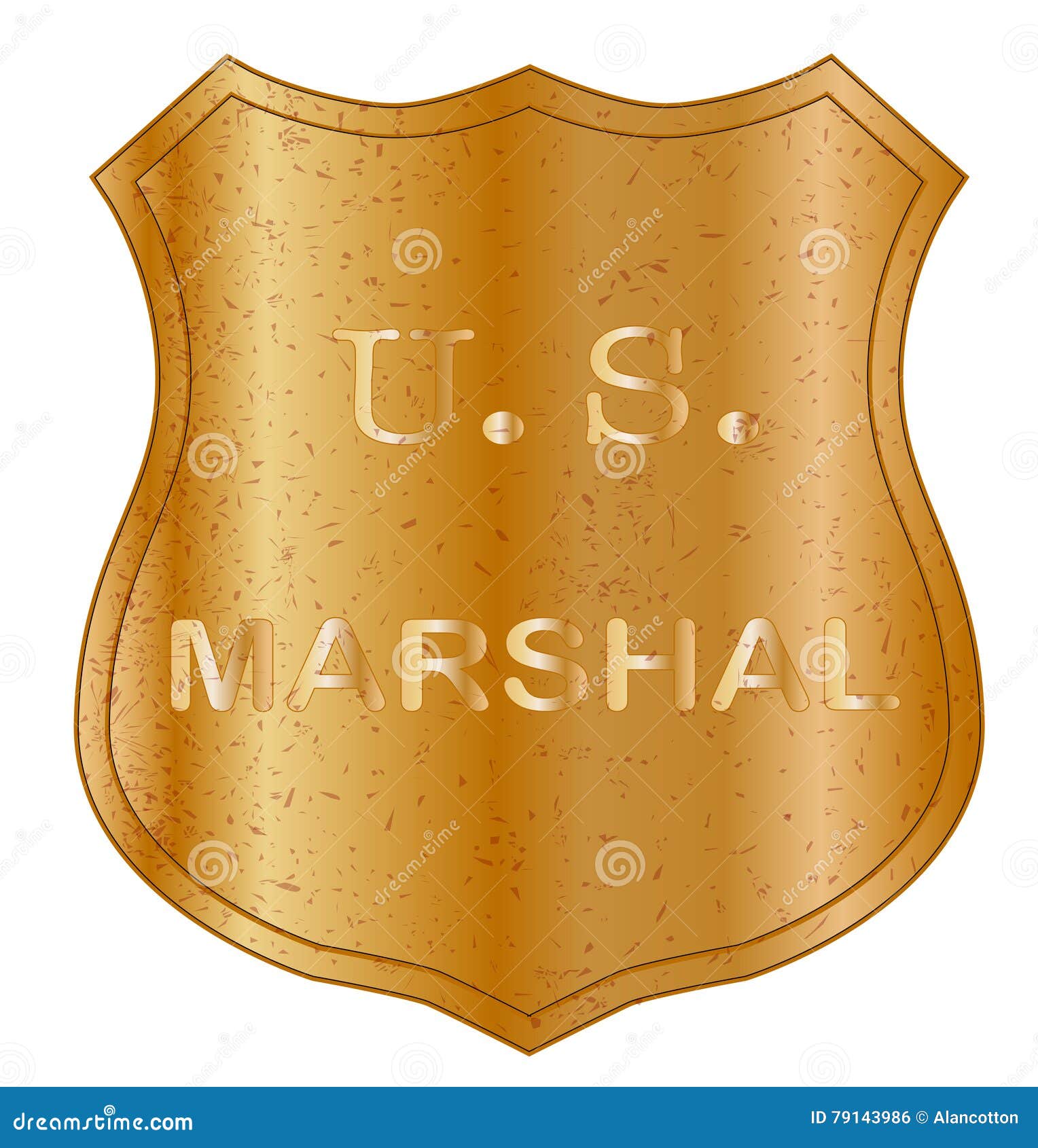 Estados Unidos Forman a Shield Badge Ilustración del Vector ...