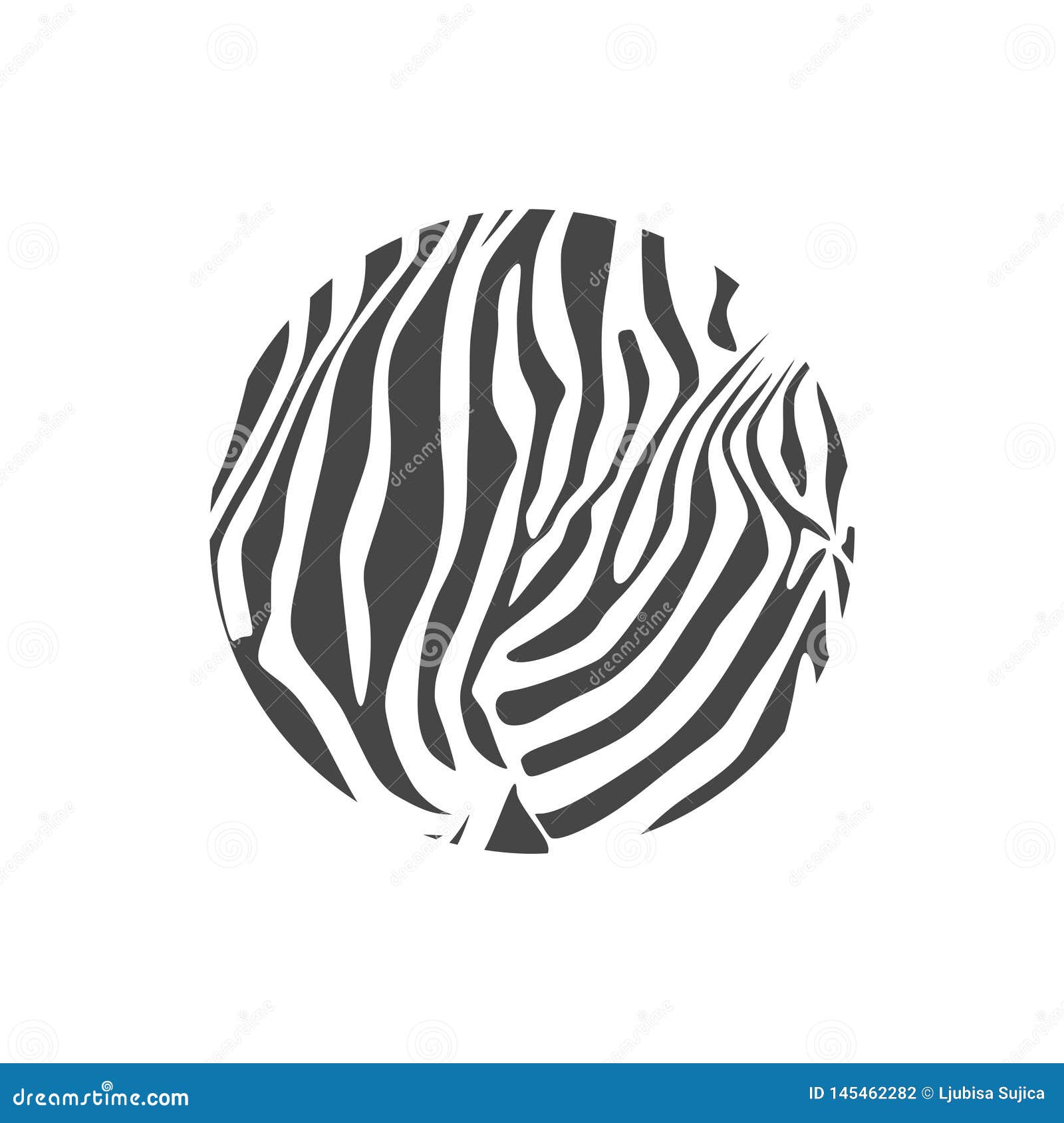 Estampado De Zebra - Ejemplo Ilustración del Vector - Ilustración de ...