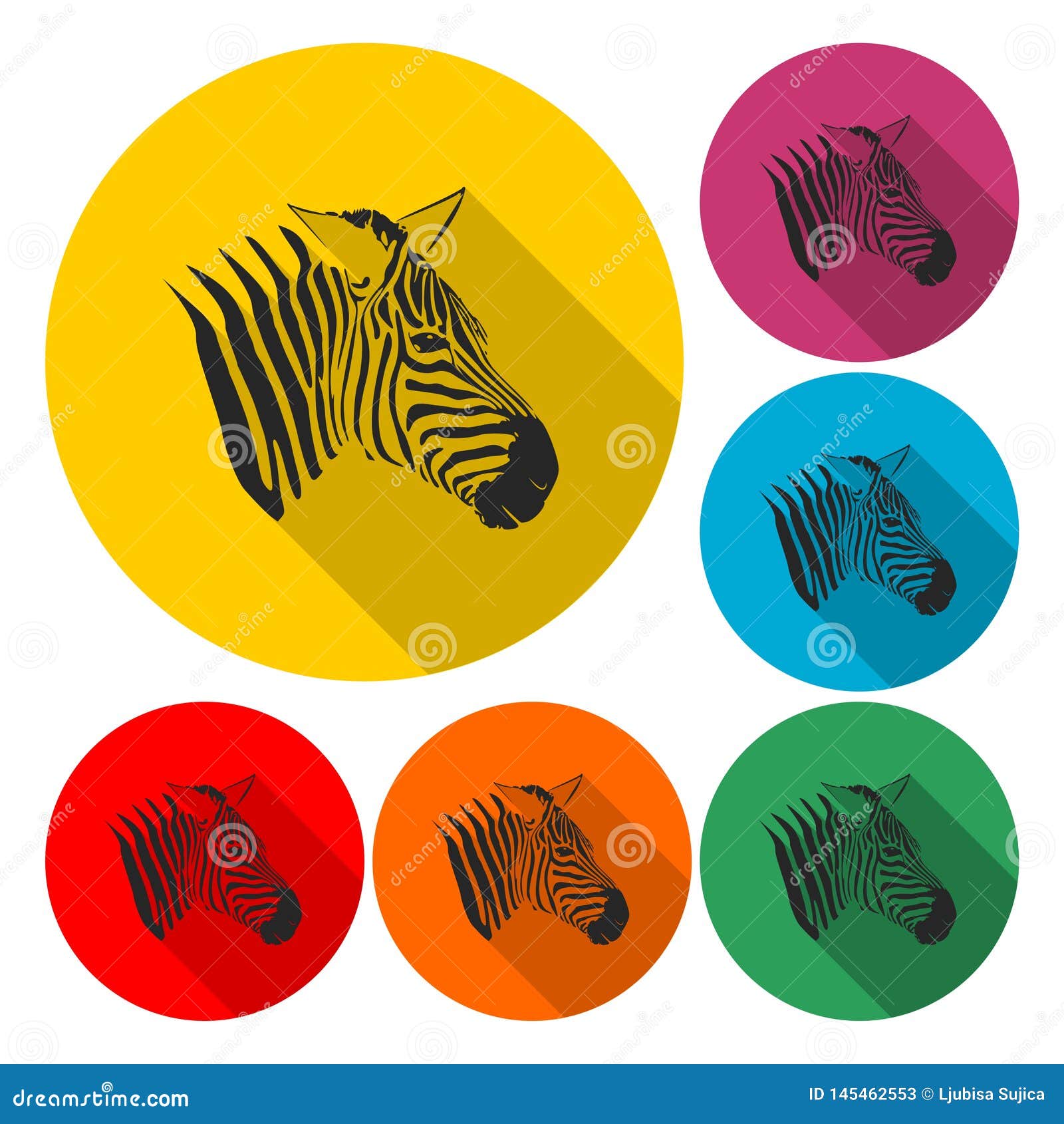 Estampado De Zebra - Ejemplo Ilustración del Vector - Ilustración de ...