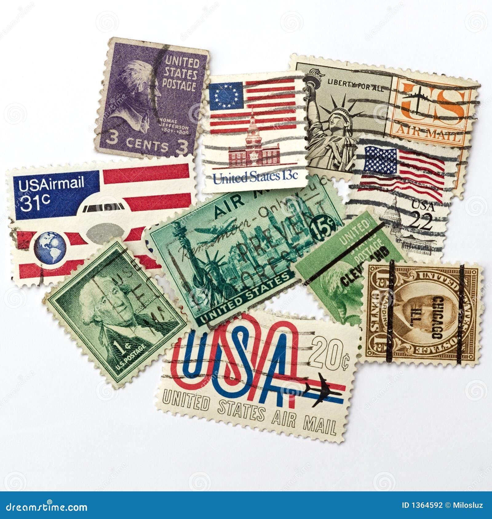 Estampilles photographie éditorial. Image du estampille - 1364592