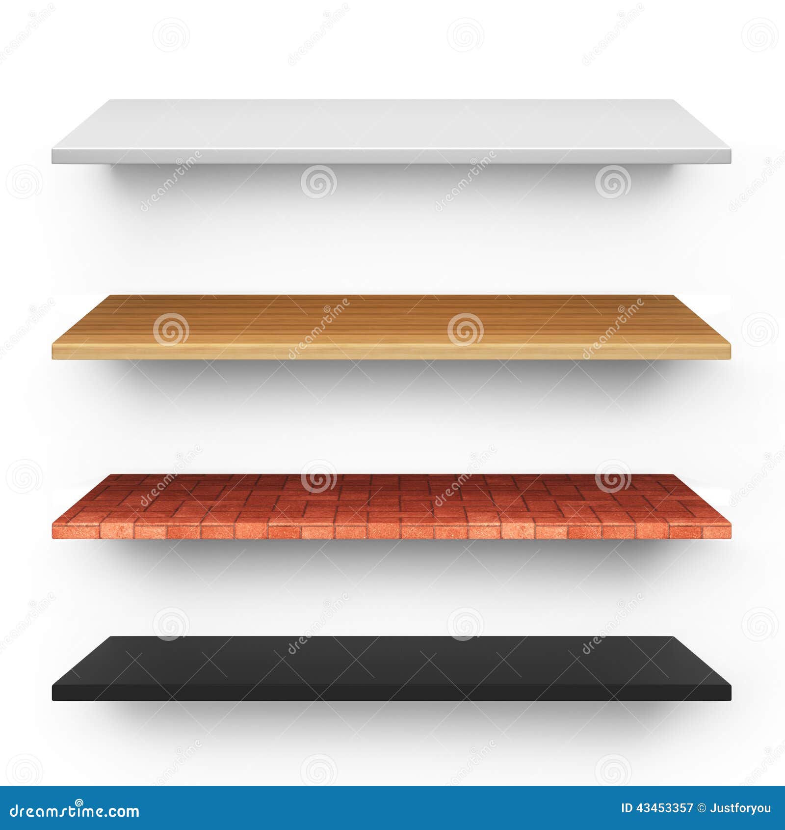 Estantes imagen de archivo. Ilustración de departamento - 43453357