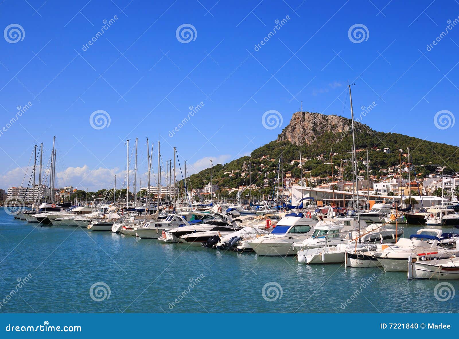 Estartit Port (Costa Brava, Spain) Stock Photo - Image of brava, costa ...