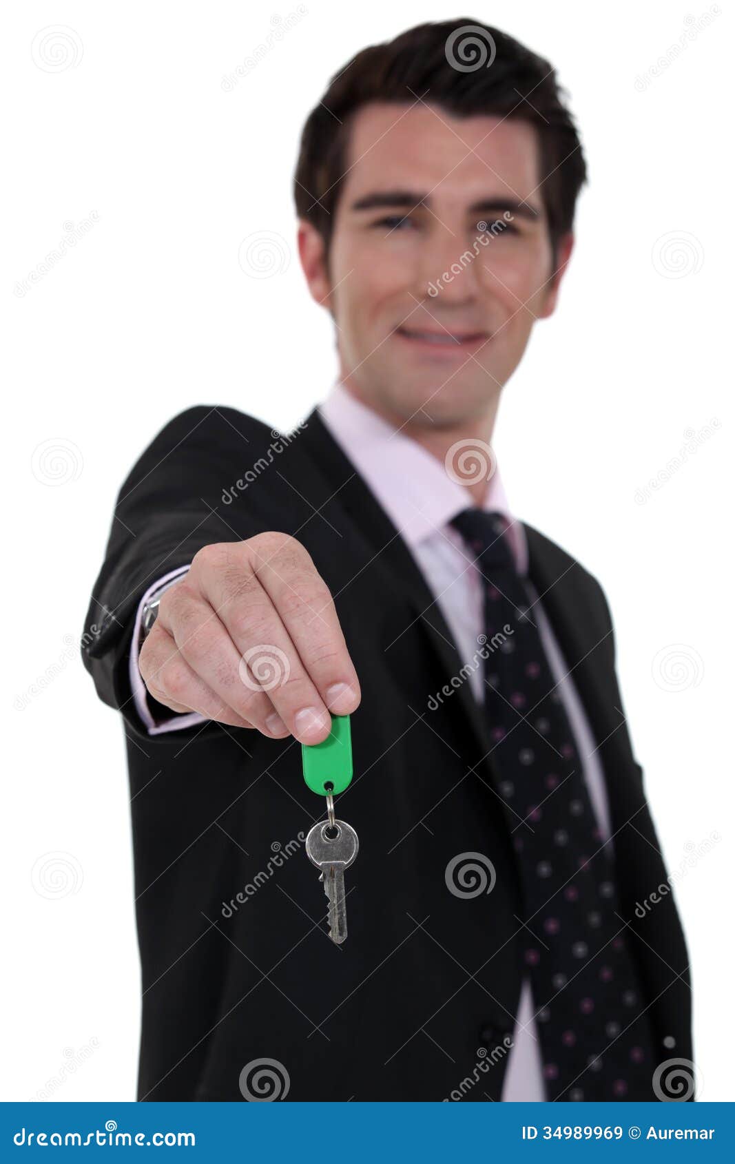 Estate-agent dangling keys stock image. Image of expressions - 34989969
