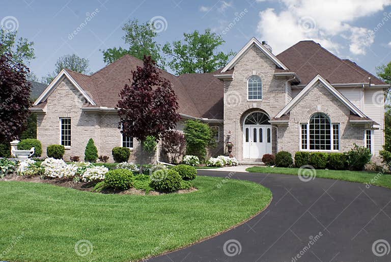 Estate House stock photo. Image of suburban, construction - 2412010
