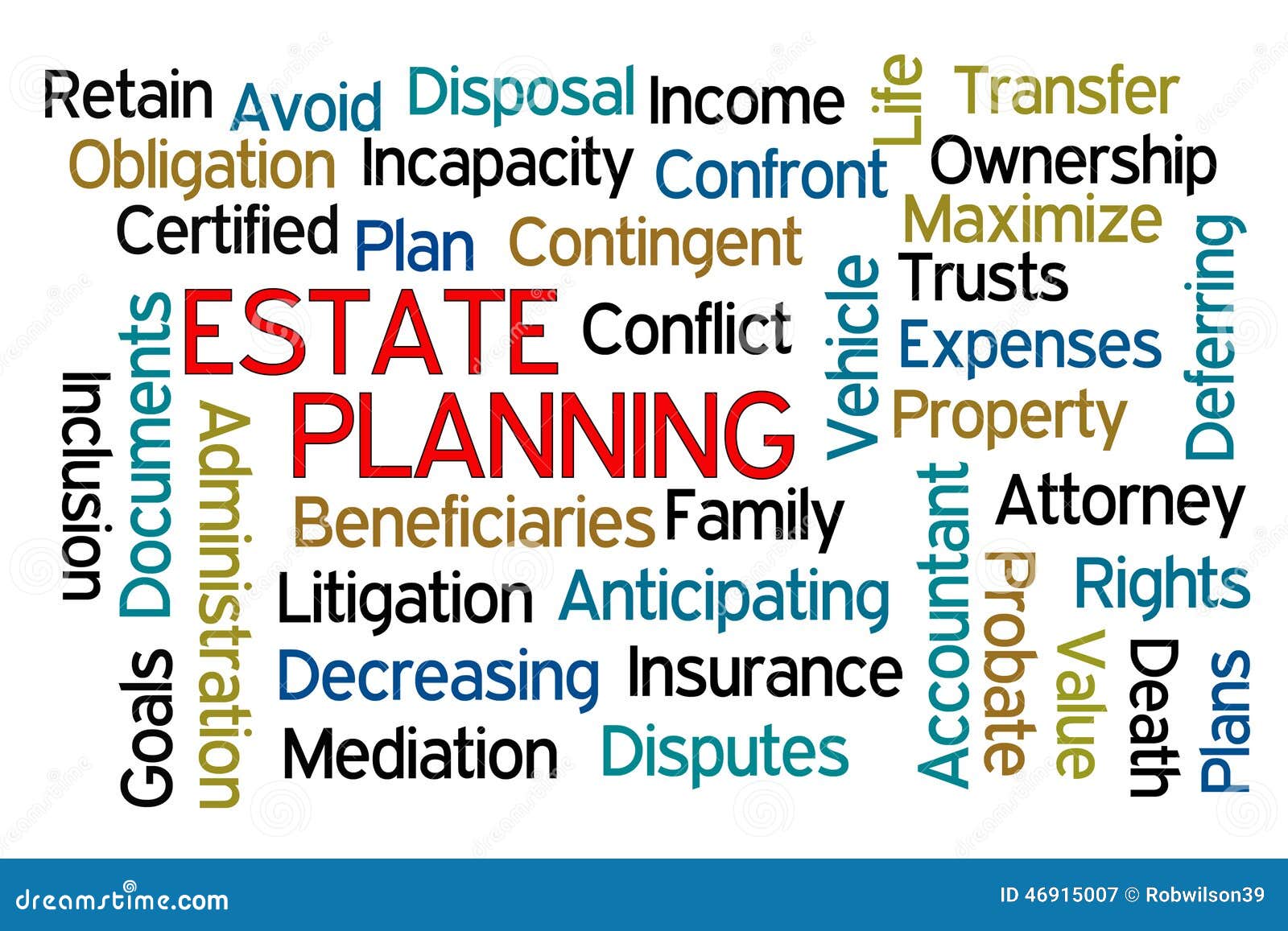 Estate Planning Checklist Infographic Royalty-Free Stock Photography ...