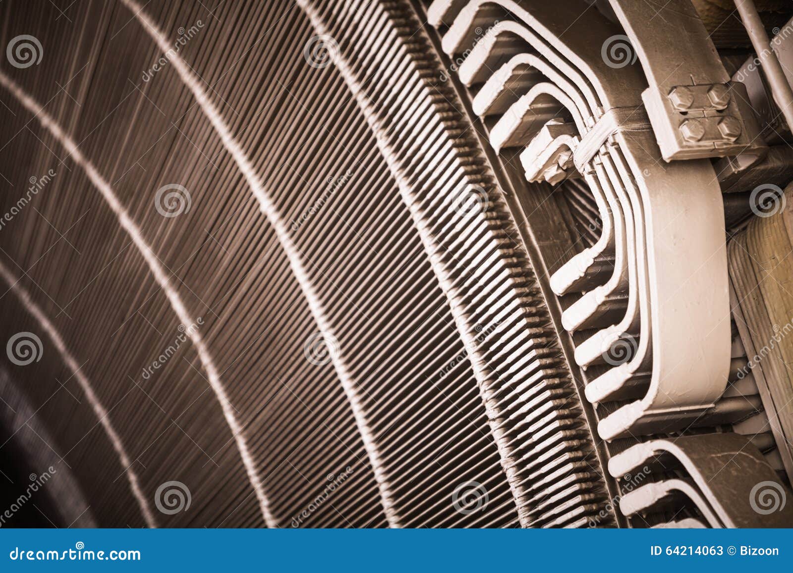 Estator En Un Motor Eléctrico Imagen de archivo - Imagen de rotor ...