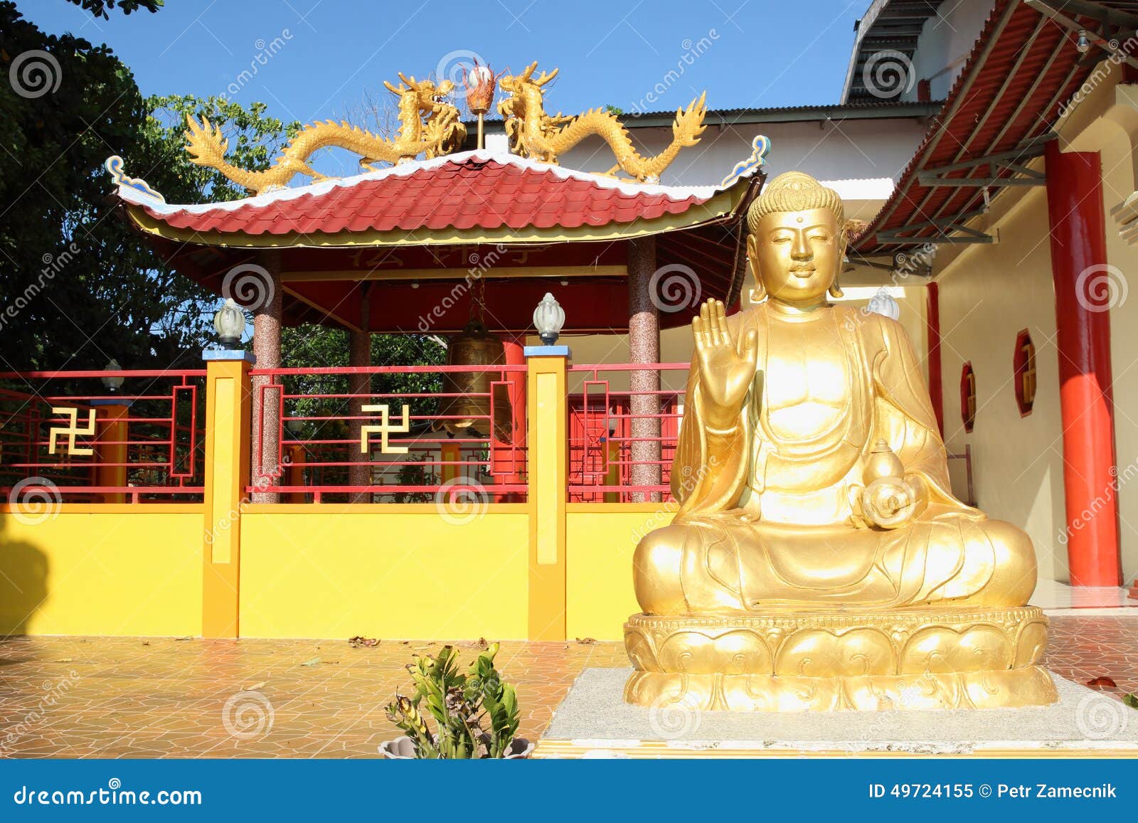 Estatua Budista China De Buda Imagen de archivo - Imagen de indonesia ...