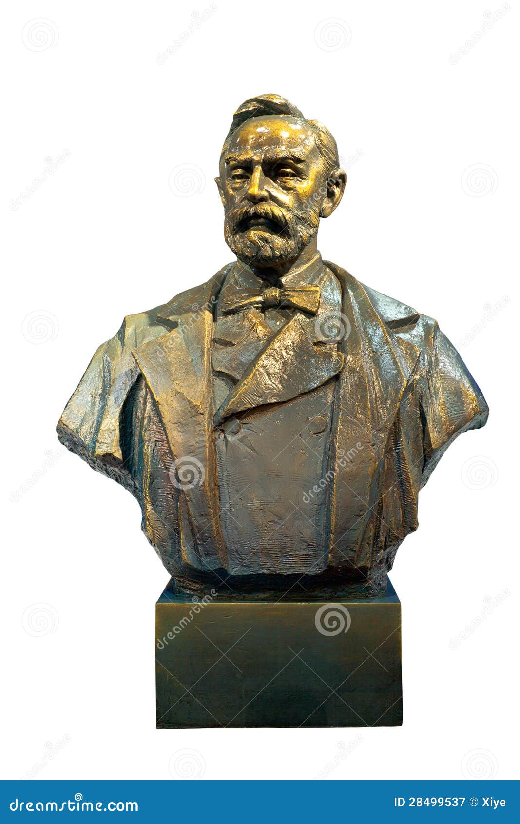 Estatua De Bronce De Alfred Bernhard Nobel Imagen de archivo - Imagen ...