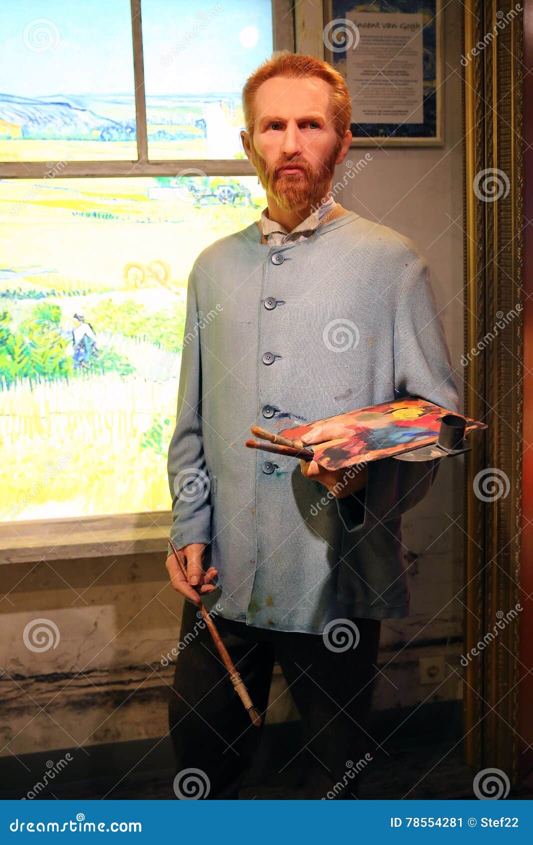 Estatua De La Cera De Vincent Van Gogh Foto editorial - Imagen de ...