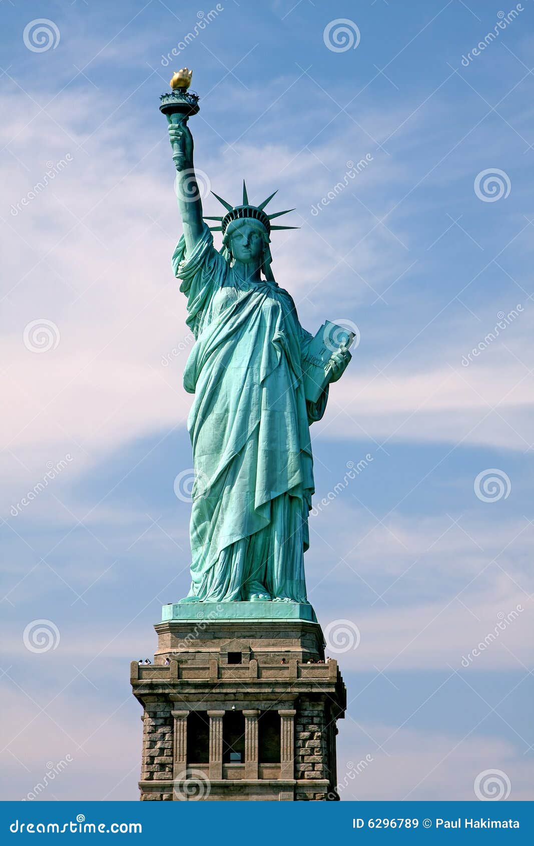 Estatua de la libertad imagen de archivo. Imagen de turista - 6296789