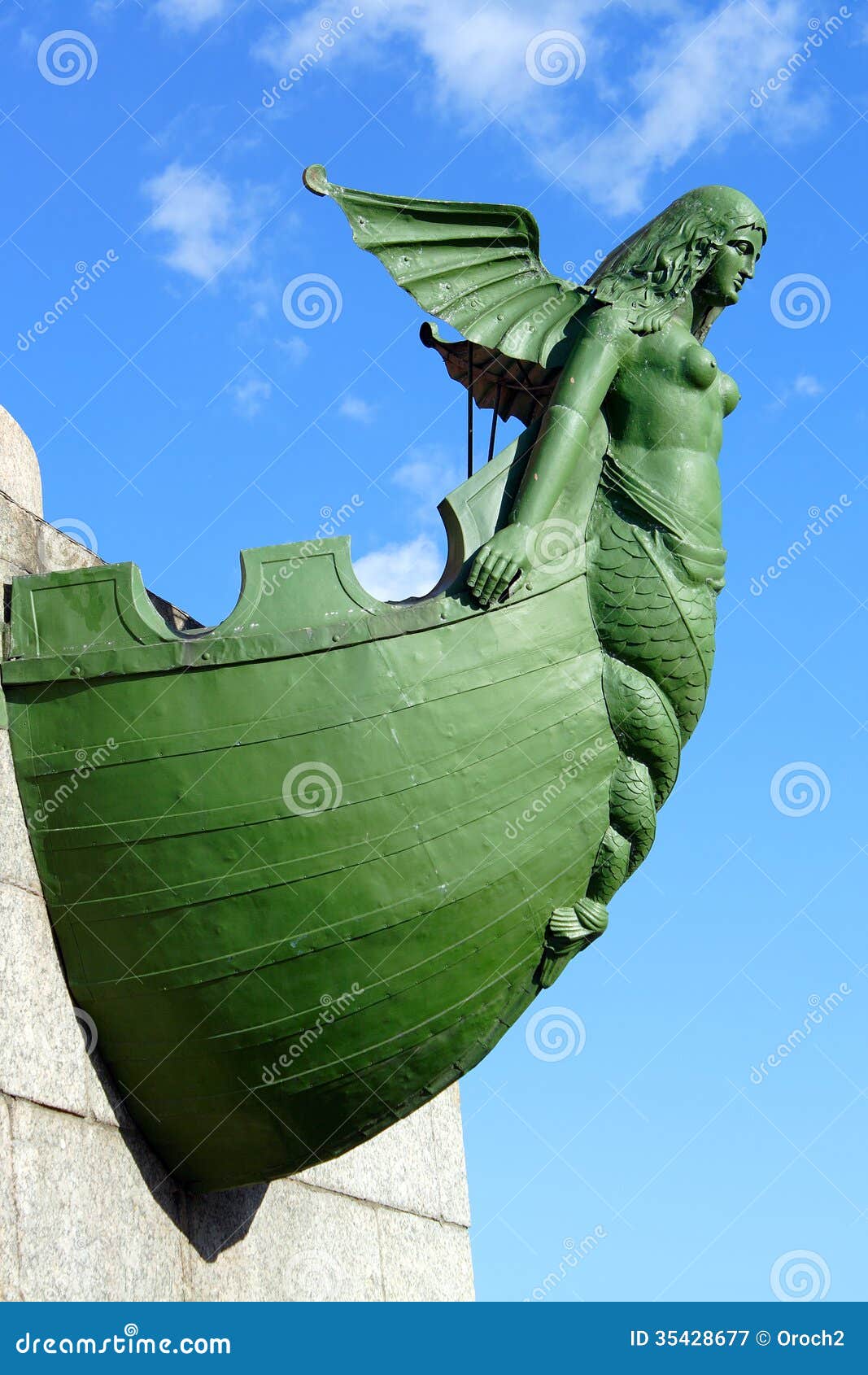 Estatua de la náyade imagen de archivo. Imagen de pedestal - 35428677