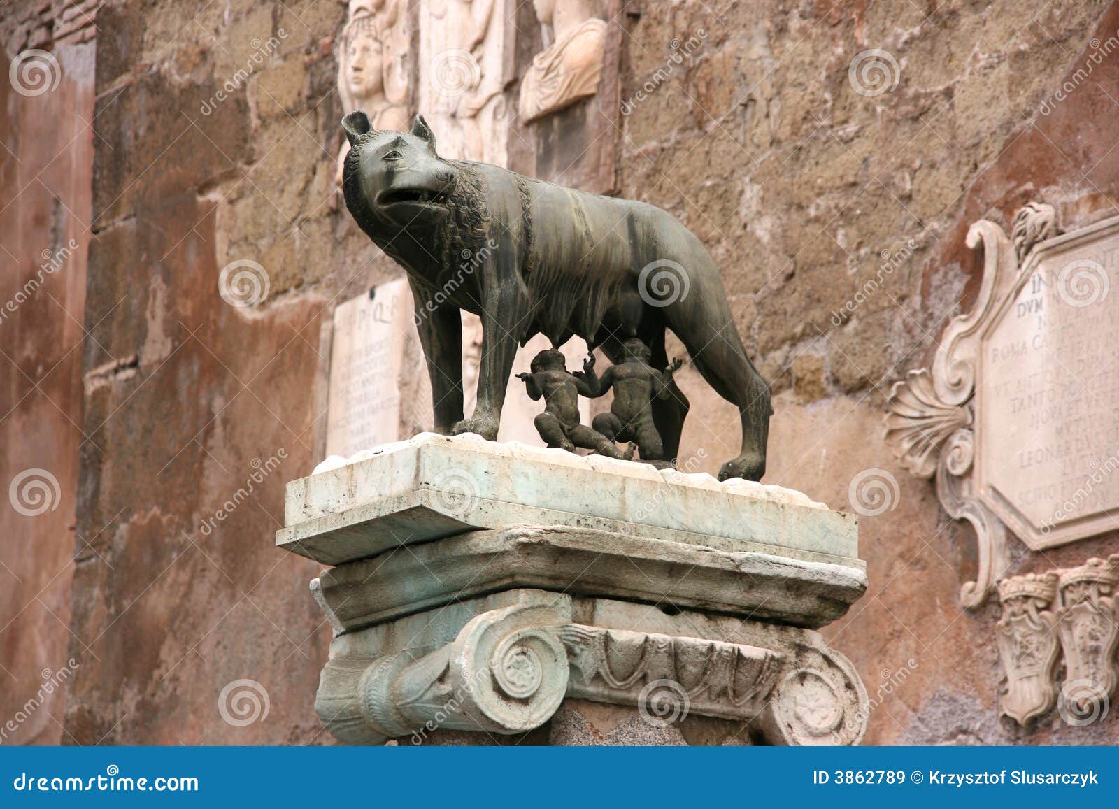 Estatua de Roma imagen de archivo. Imagen de escultura - 3862789