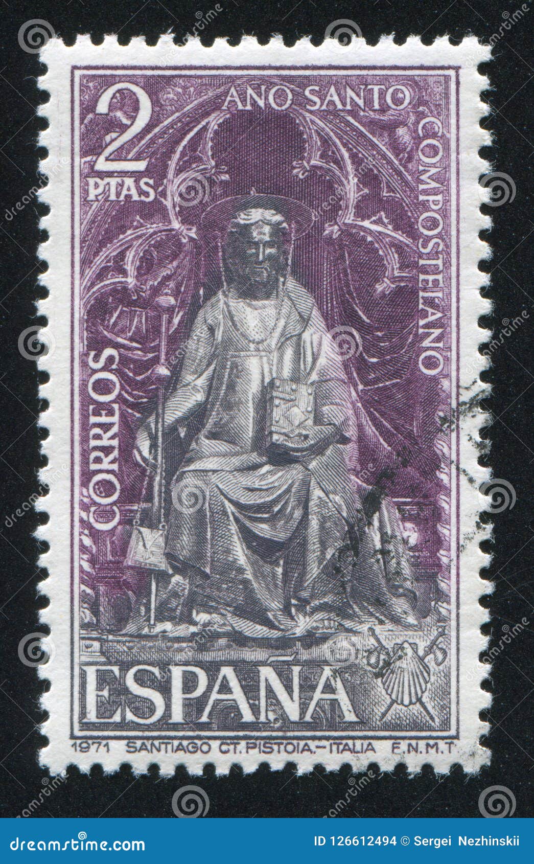 Estatua de San Jaime imagen de archivo editorial. Imagen de antiguo ...