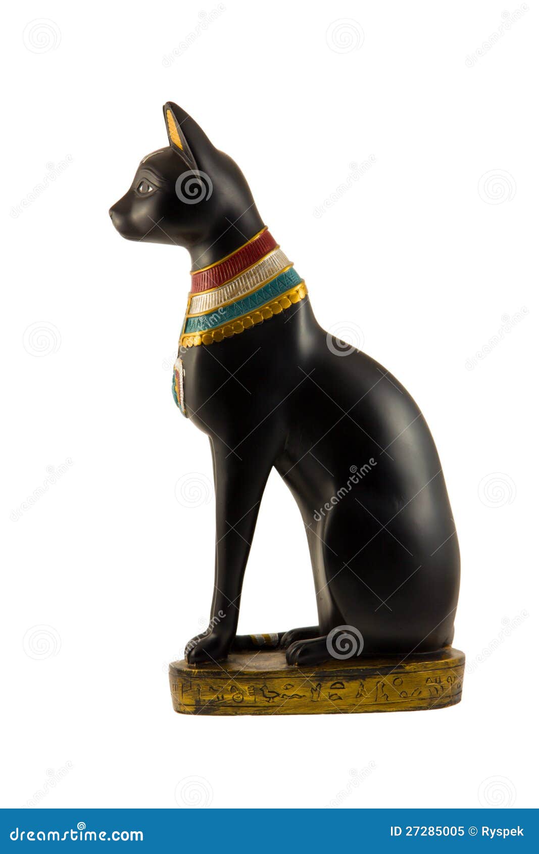 Estatua del gato egipcio imagen de archivo. Imagen de casa - 27285005