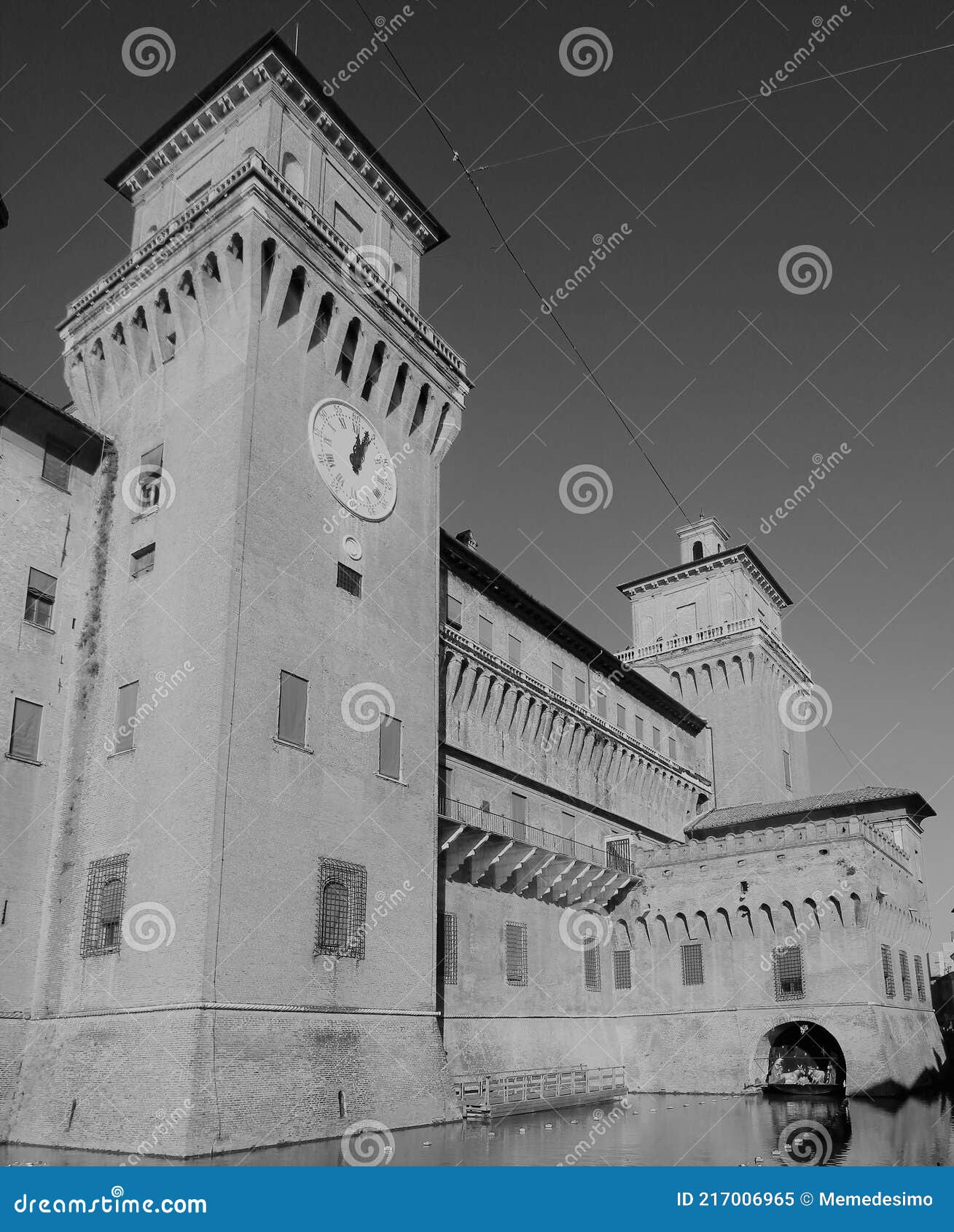 Este Castle of Ferrara editorial image. Image of ages - 217006965