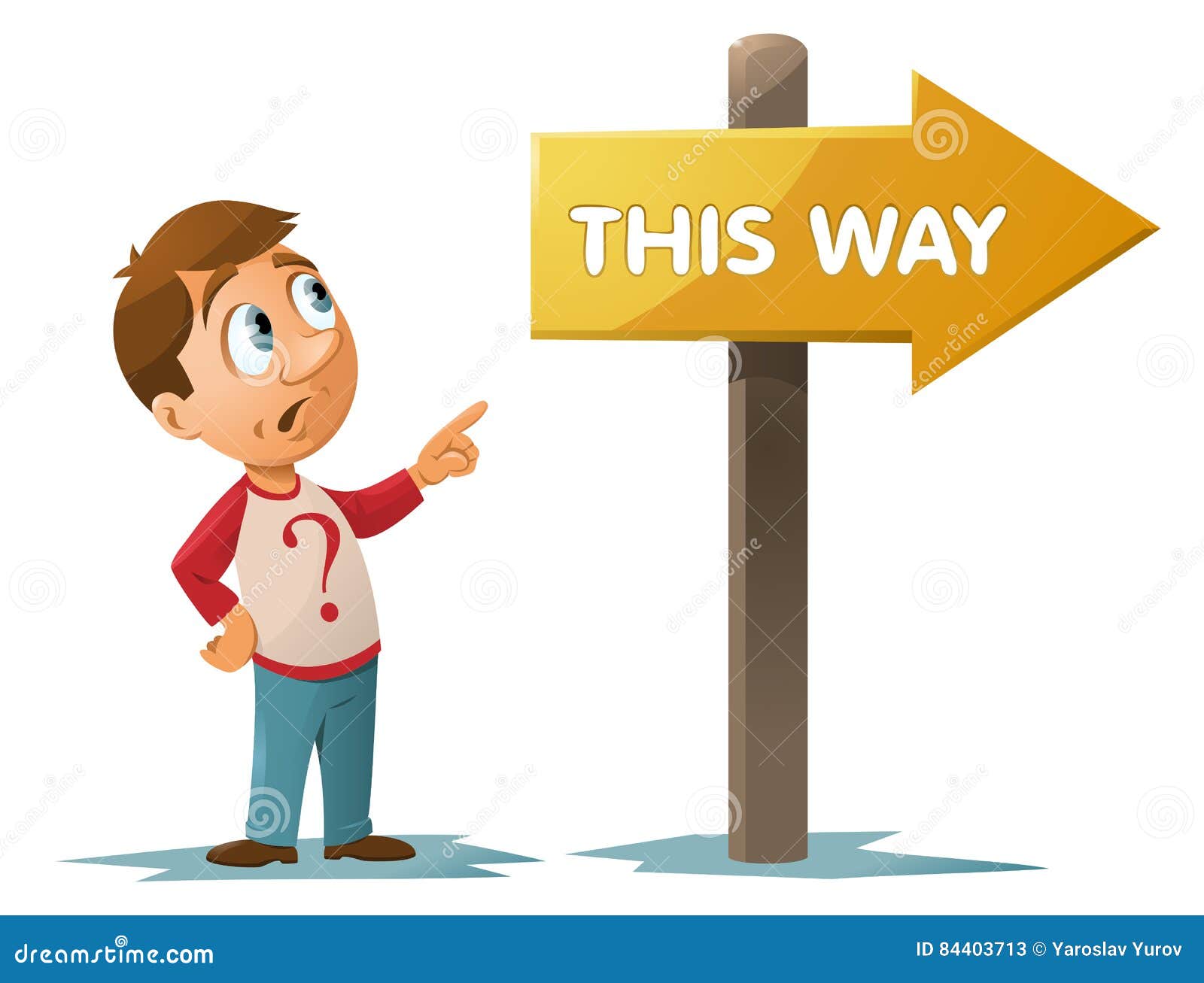 Este letreiro da maneira ilustração do vetor. Ilustração de colorido ...