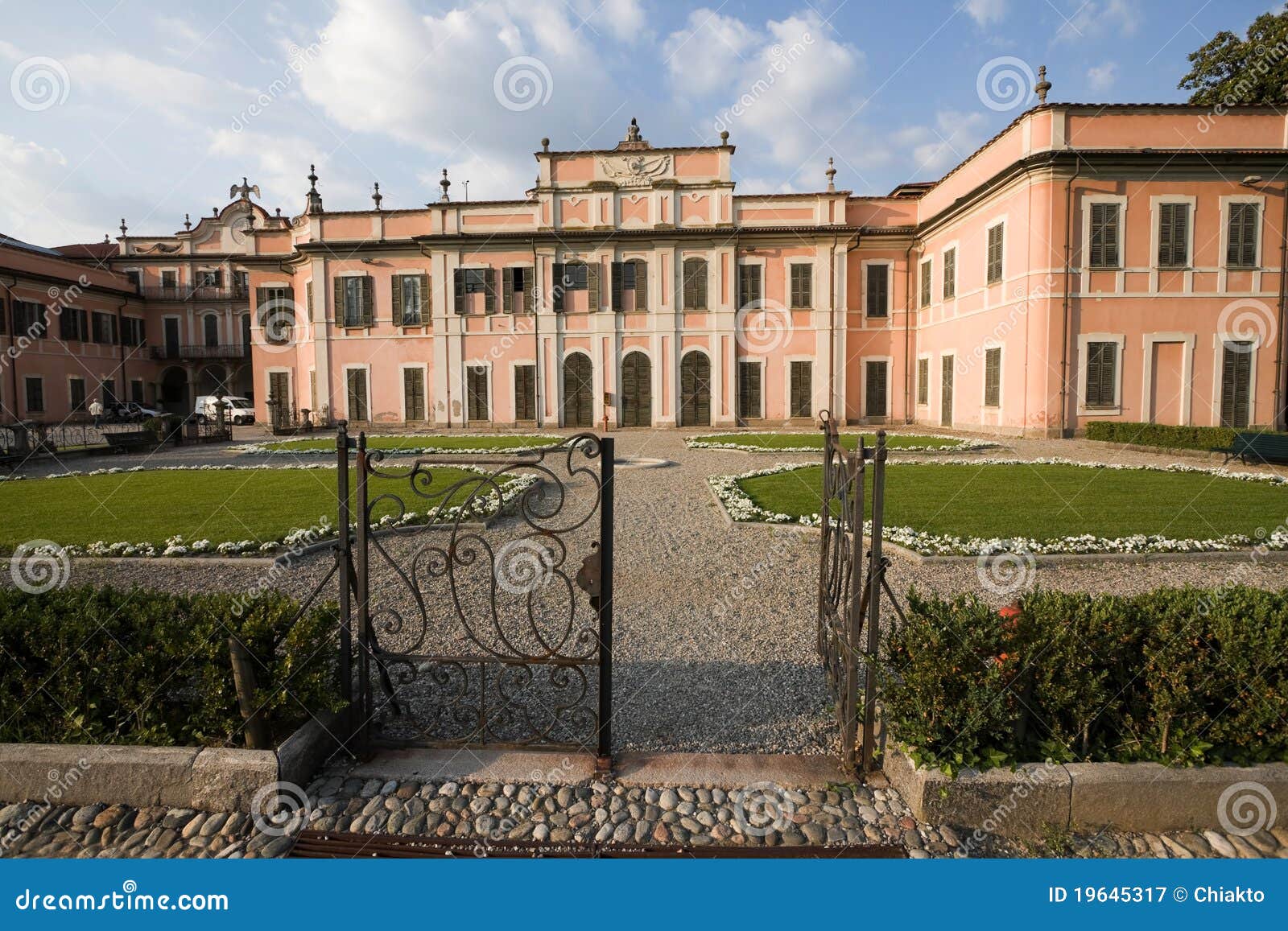 Estense palace in varese stock image. Image of antique - 19645317
