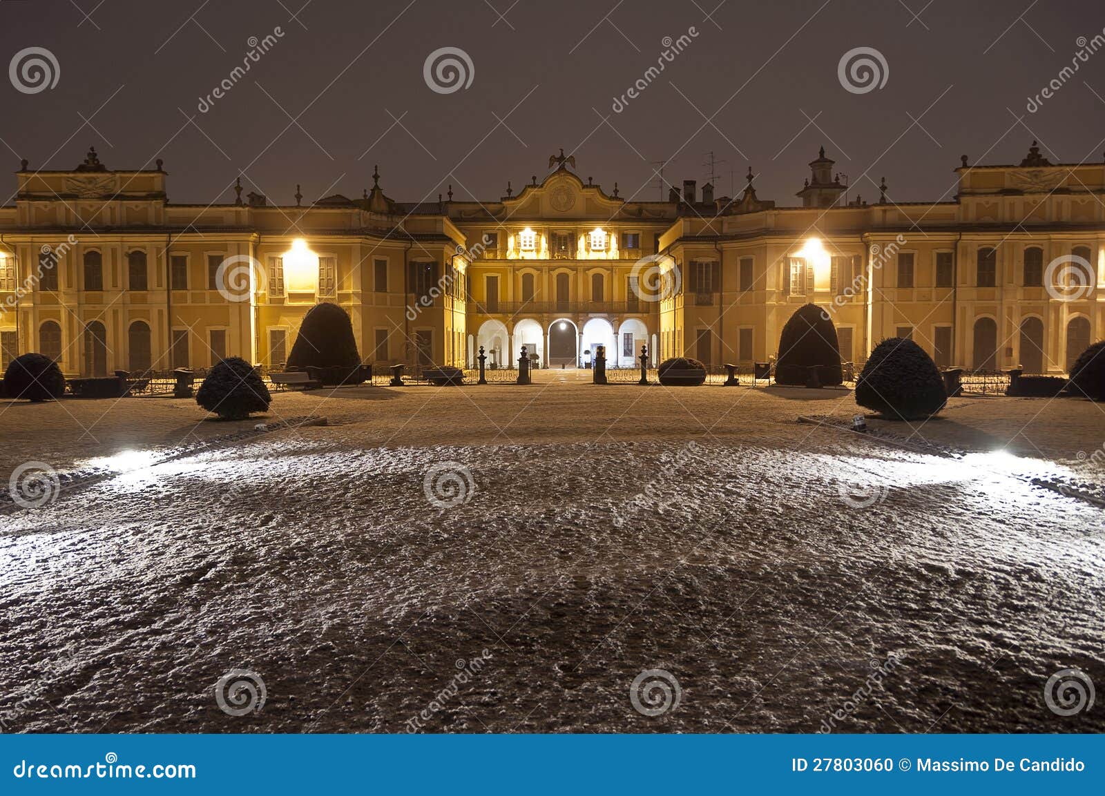 The Estense Palace, Varese stock photo. Image of project - 27803060