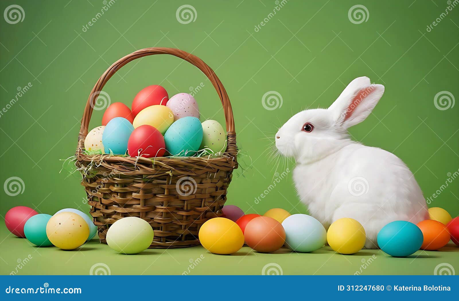 Ester Bunny In Elegant Whites Royalty-Free Stock Photography ...