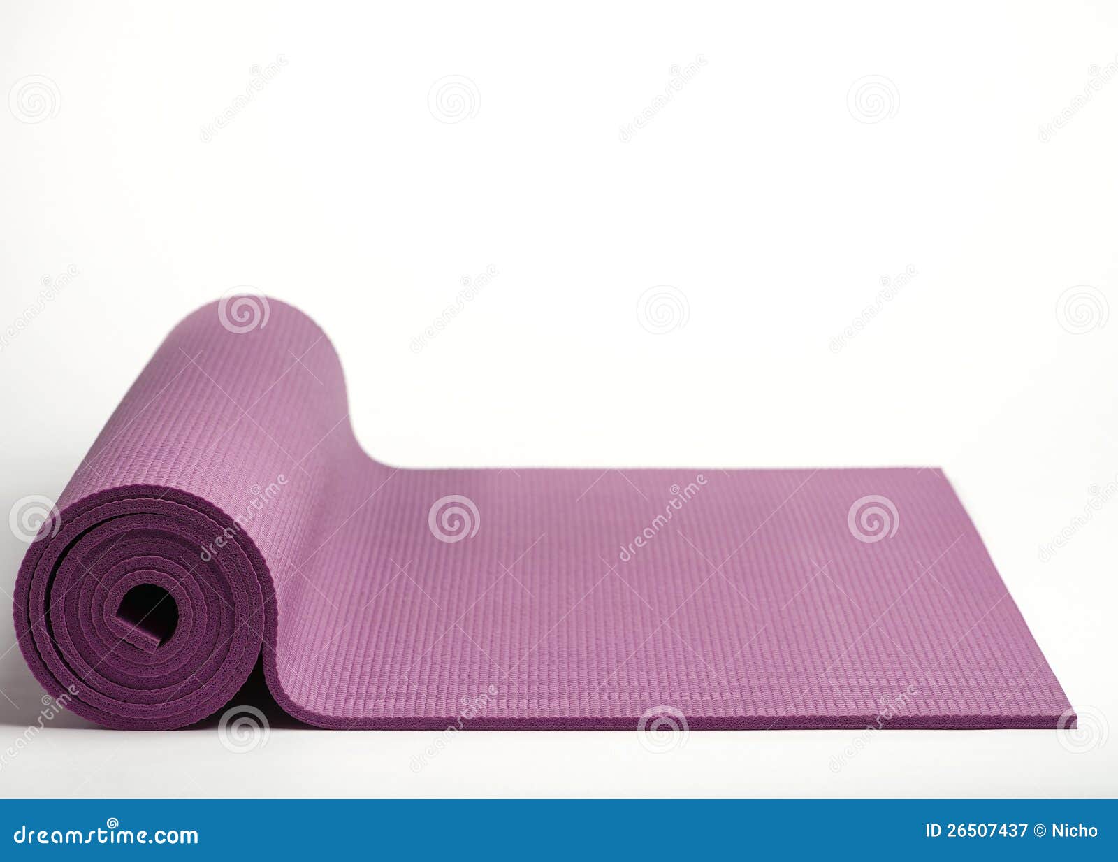 Estera del ejercicio. imagen de archivo. Imagen de yoga - 26507437