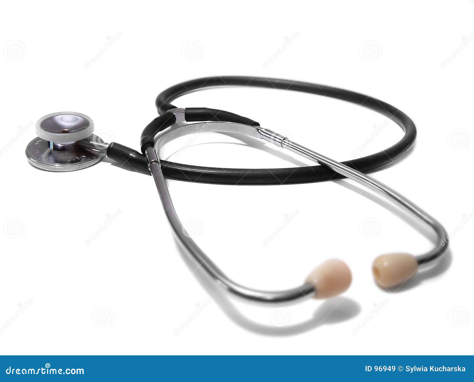 Estetoscópio imagem de stock. Imagem de examinar, médico - 96949