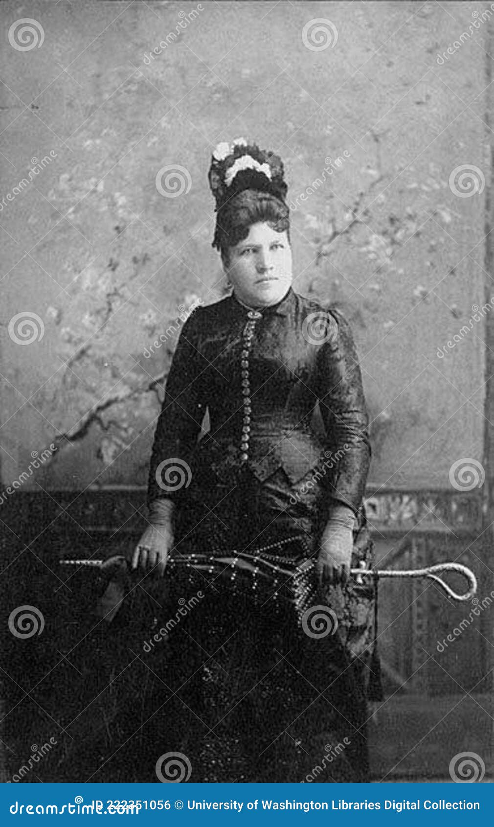 Esther Levy With Parasol, Portland Picture. Image: 222351056