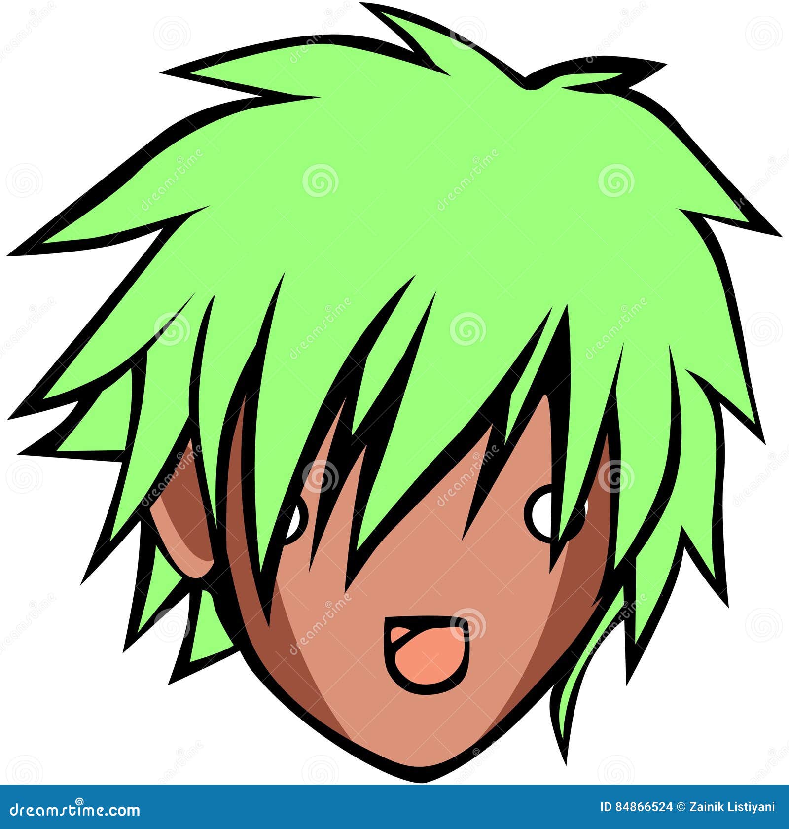 Estilo bonito do emoticon ilustração stock. Ilustração de sorte - 84866524