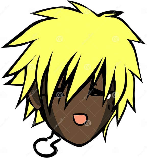 Estilo bonito do emoticon ilustração stock. Ilustração de sorte - 84885083