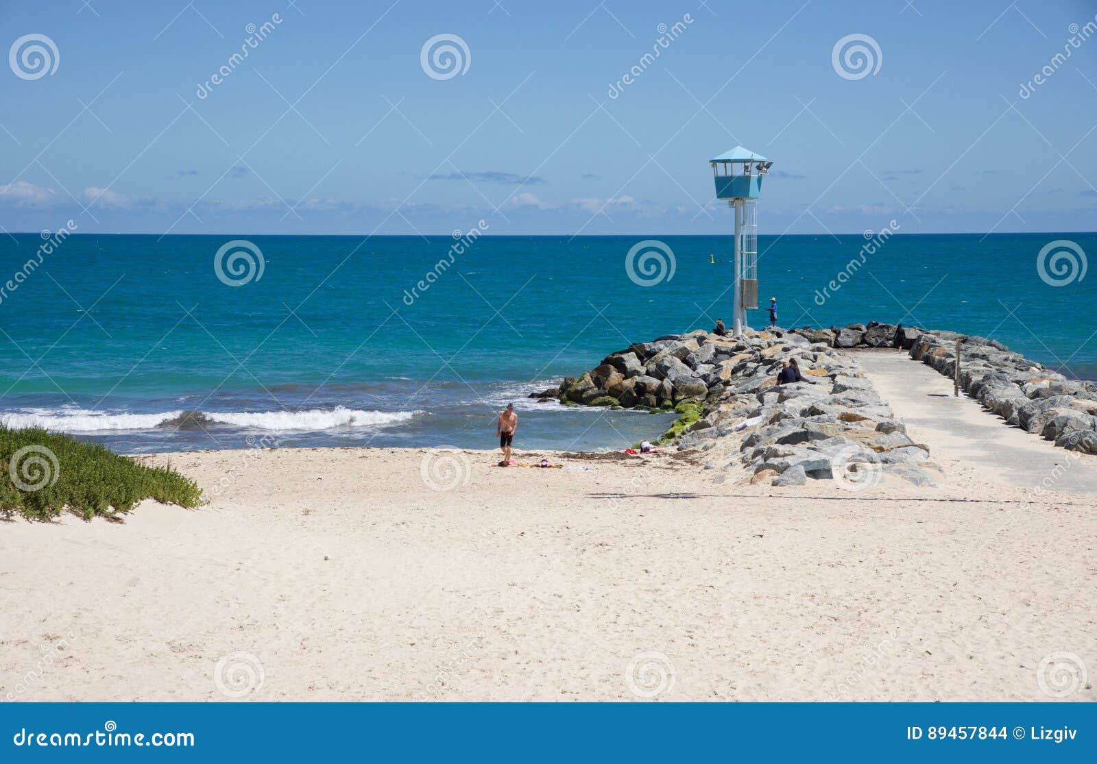 Estilo De Vida Da Praia Da Cidade Imagem de Stock Editorial - Imagem de ...