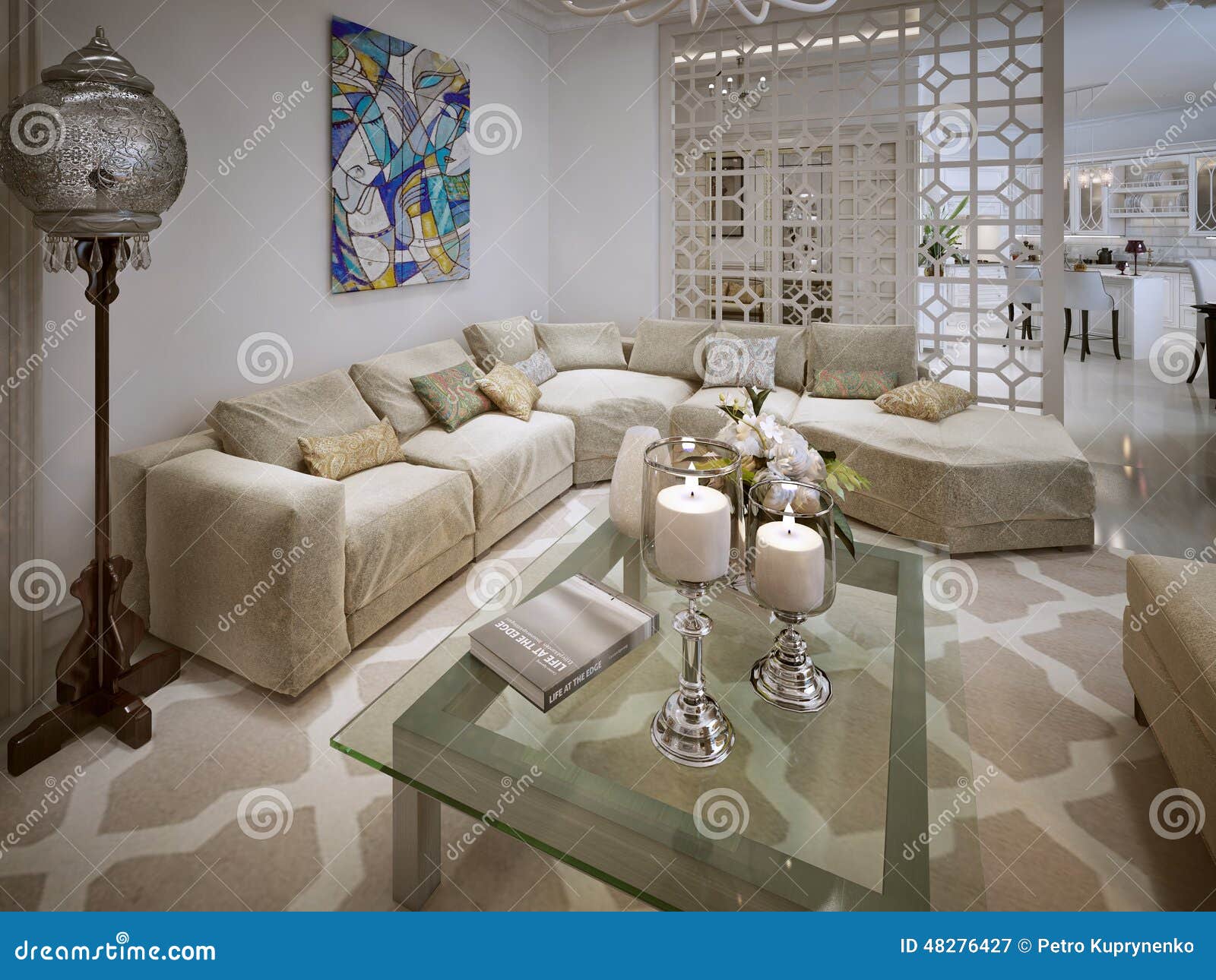 Estilo Do árabe Da Sala De Visitas Imagem de Stock - Imagem de ...