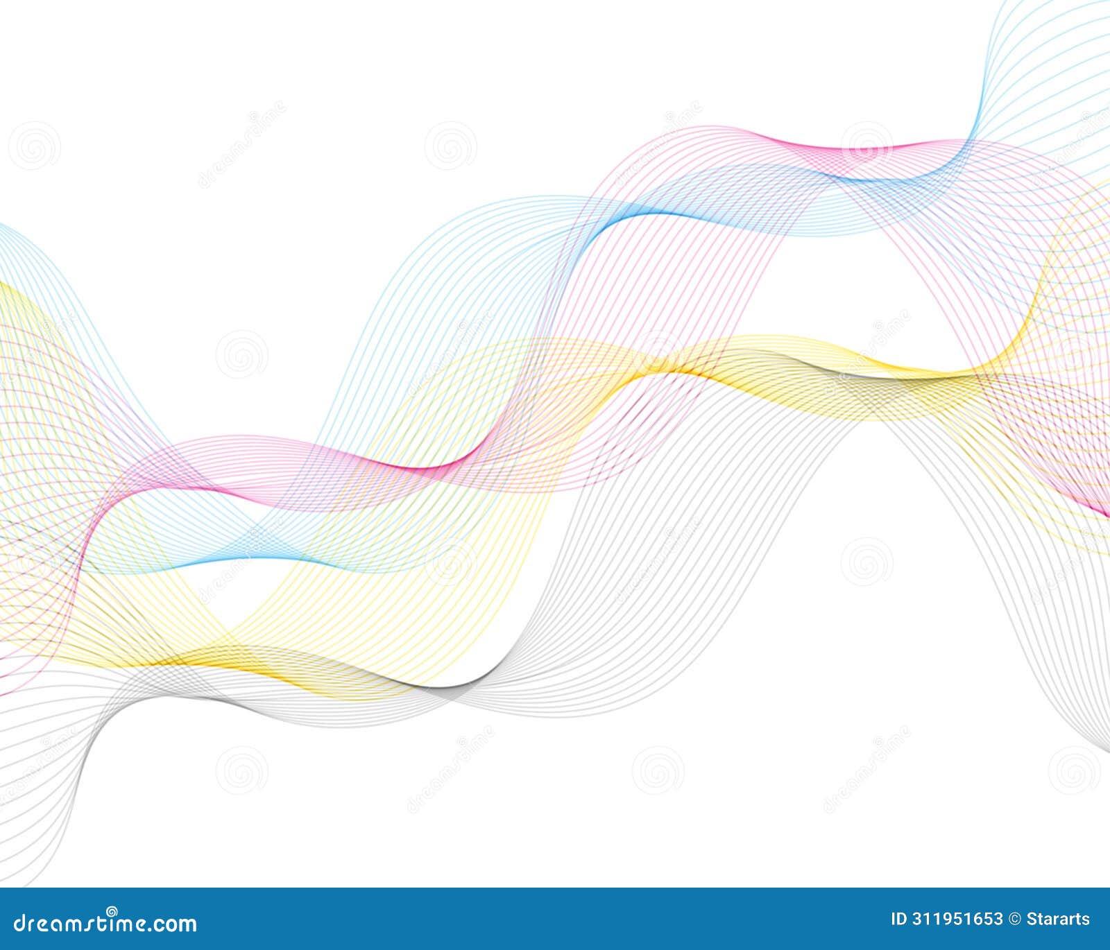 Estilo Ondulado Cmyk Cores Design De Fundo Da Linha Ilustração do Vetor ... Estilo Ondulado Cmyk Cores Design De Fundo Da Linha Ilustração do Vetor ...