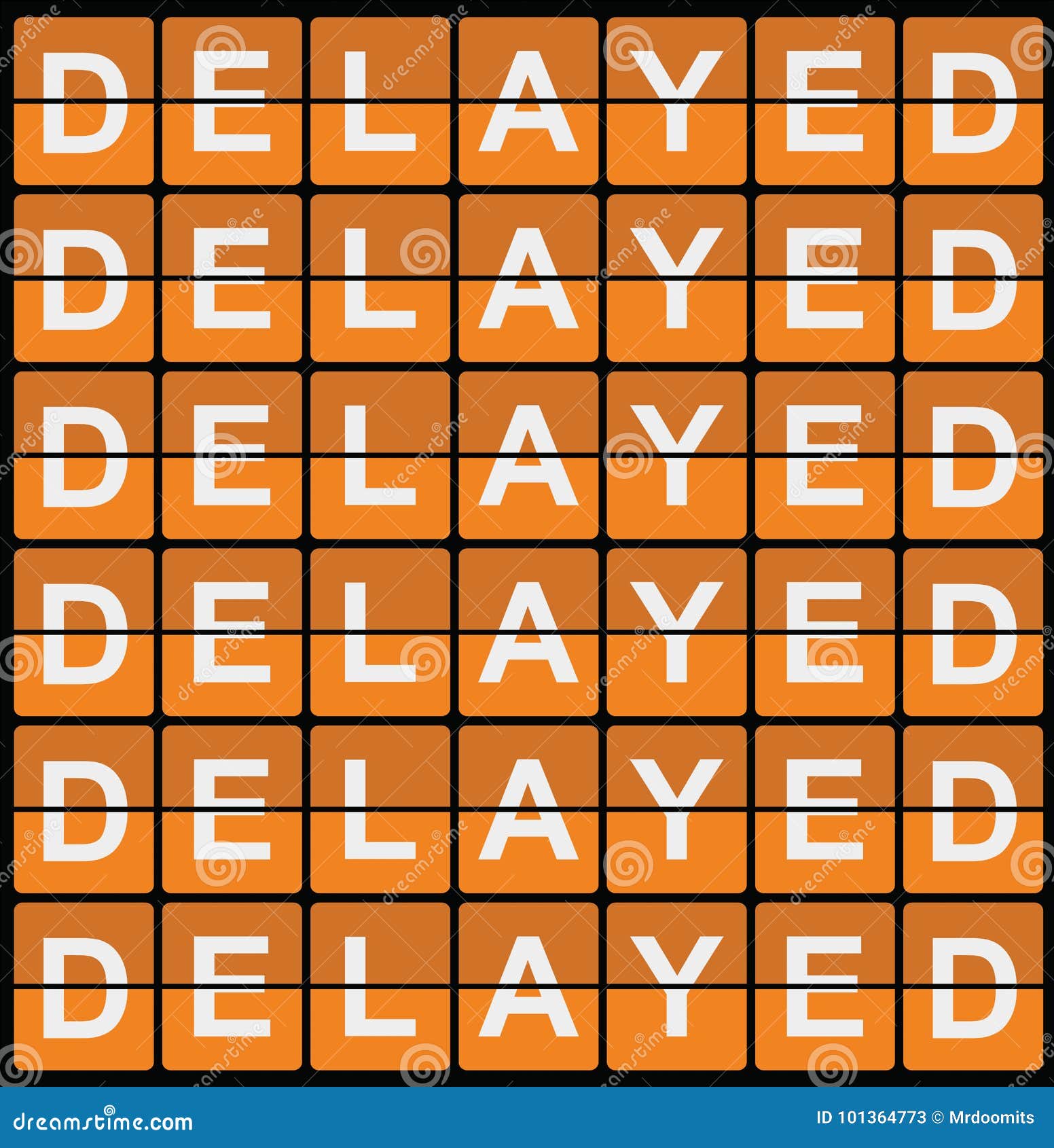 Estilo Retro Sinal Atrasado Ilustração Stock - Ilustração de alaranjado ...