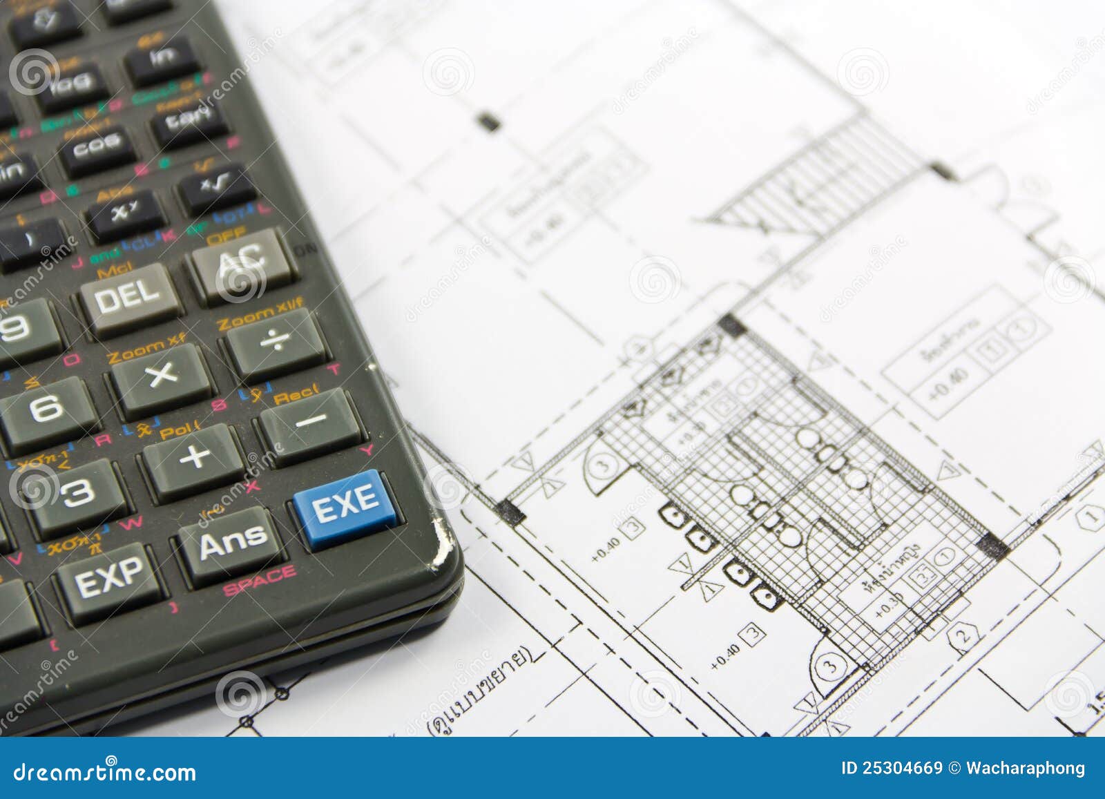 Estimate stock image. Image of mark, paper, plan, check - 25304669